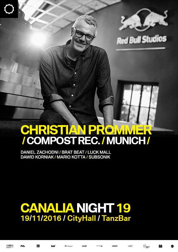 Canalia Night 19: Christian Prommer at City Hall, Polónia