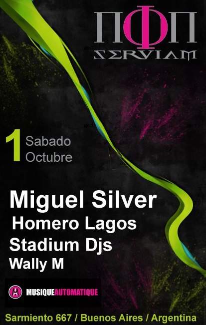 Miguel Silver en Non Serviam, Buenos Aires