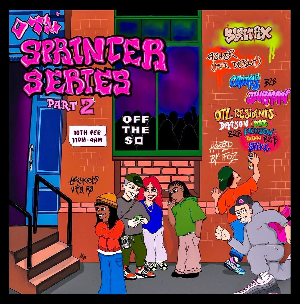 OTL presents: Sprinter Series Part 2 at Off The Square, Manchester ...