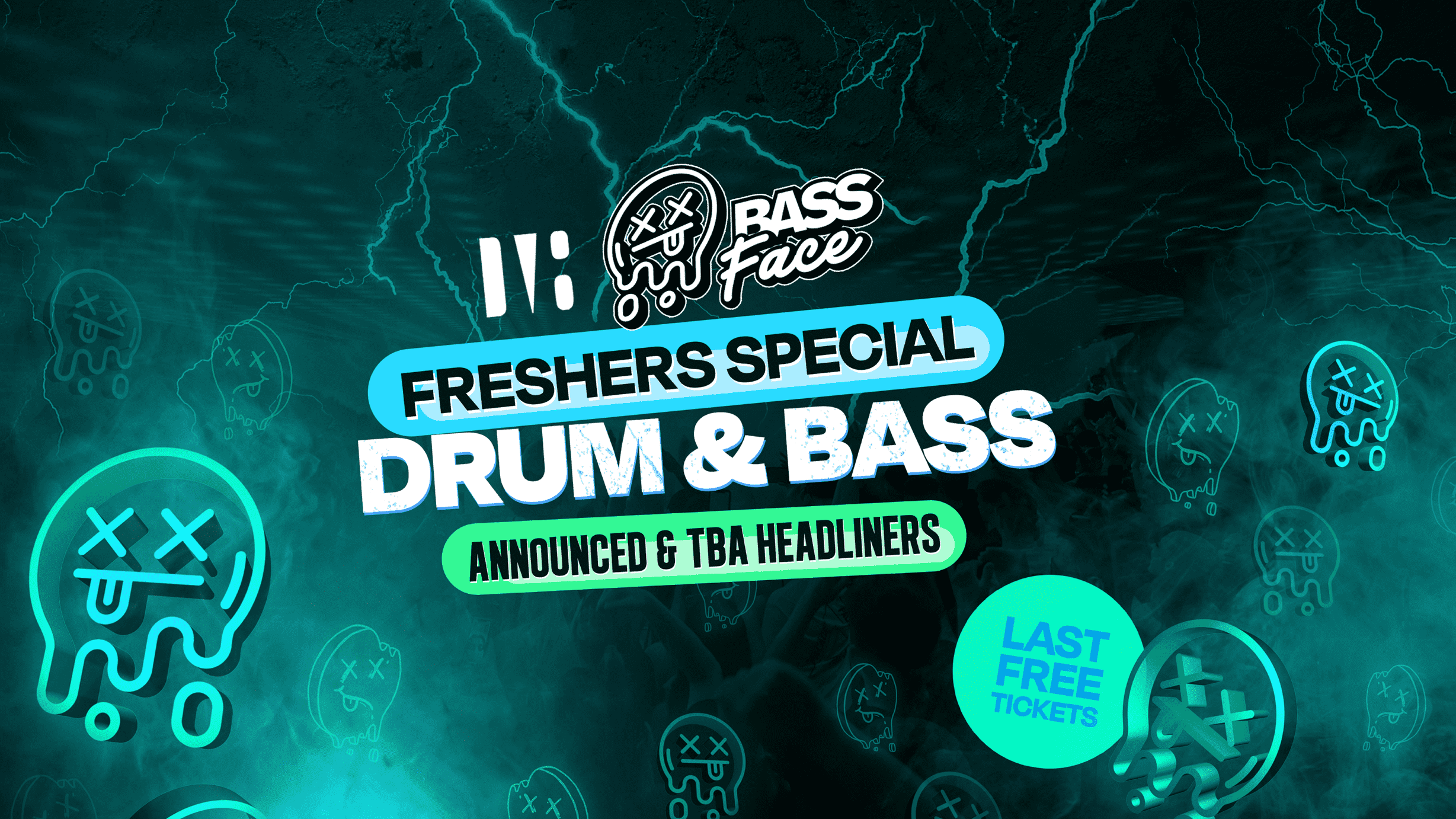 Bass Face // MCR // DNB . FRESHERS SPECIAL! at Kable Club, Manchester