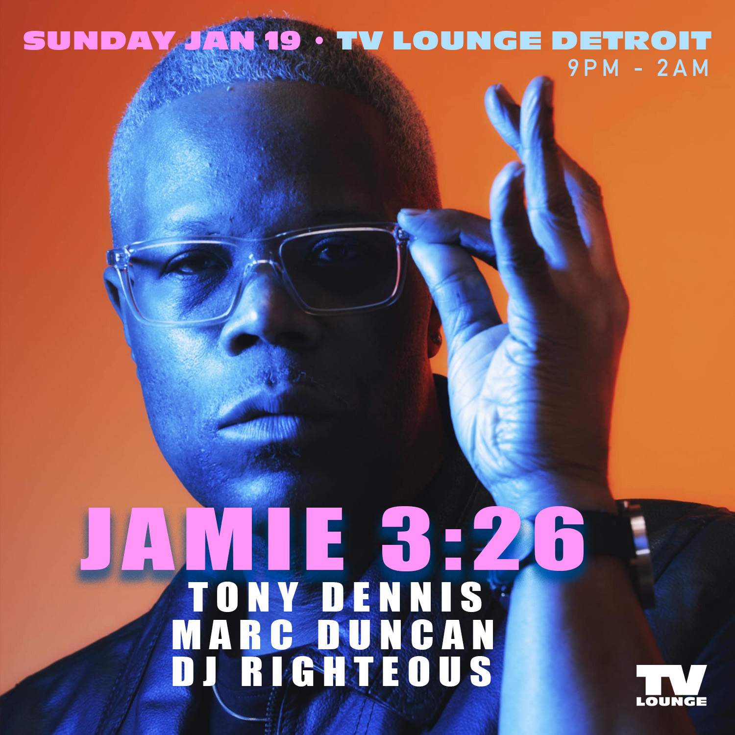 Jamie 3:26 with Tony Dennis, Marc Duncan & DJ RIGHTEOUS at TV Lounge ...