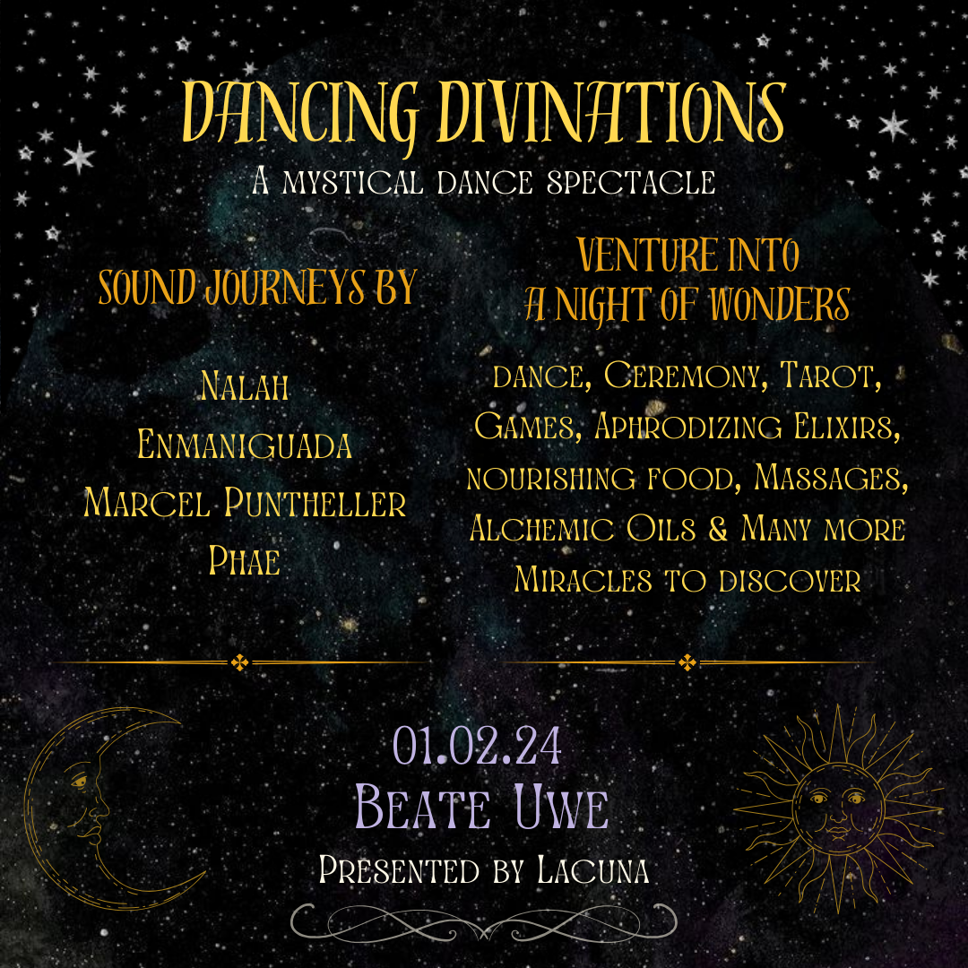 Dancing Divinations · Chapter I: Tarot Tales at Beate Uwe, Berlin