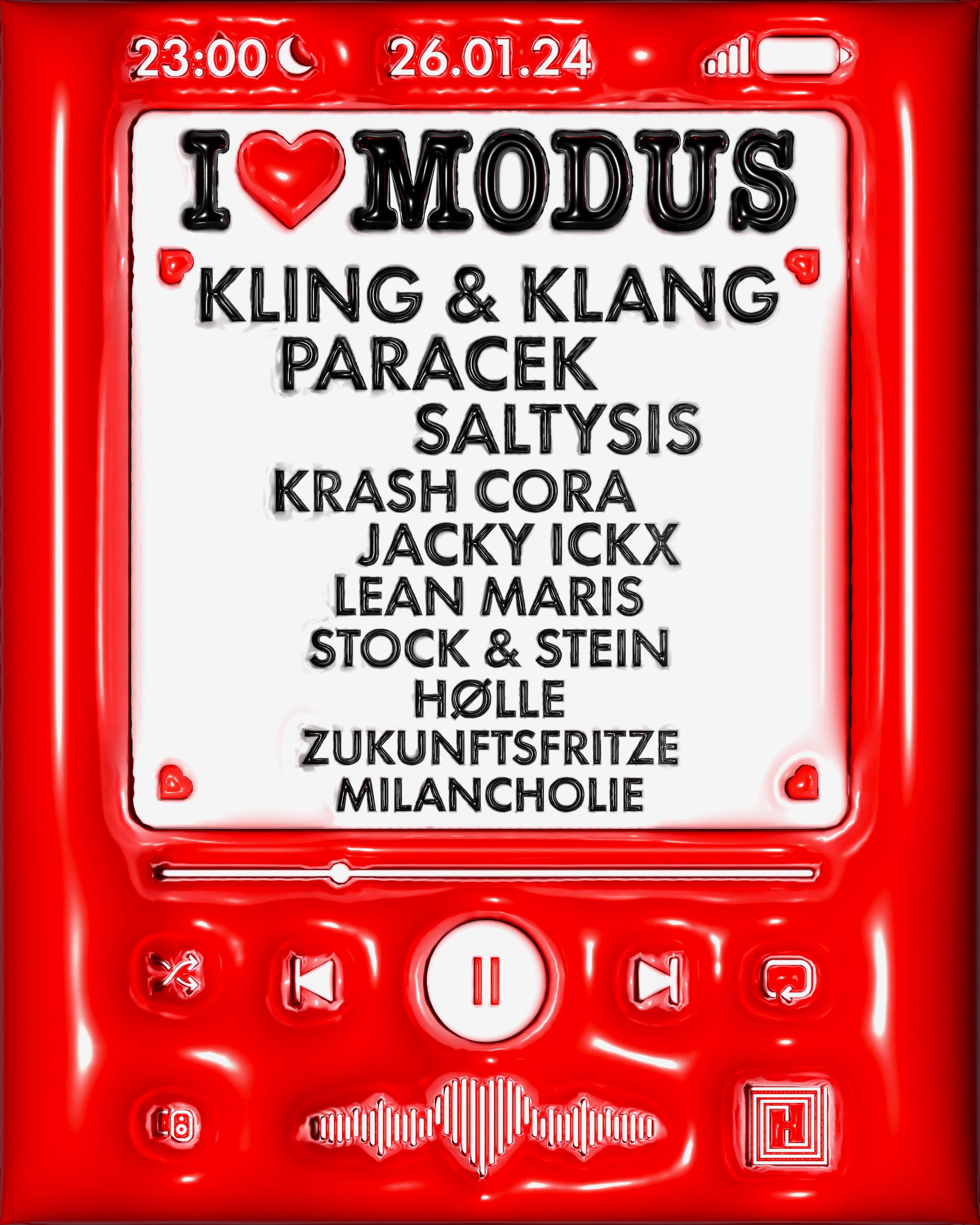 ILOVEMODUS with KLING&KLANG, Paracek, SaltySis at Humboldthain Club, Berlin