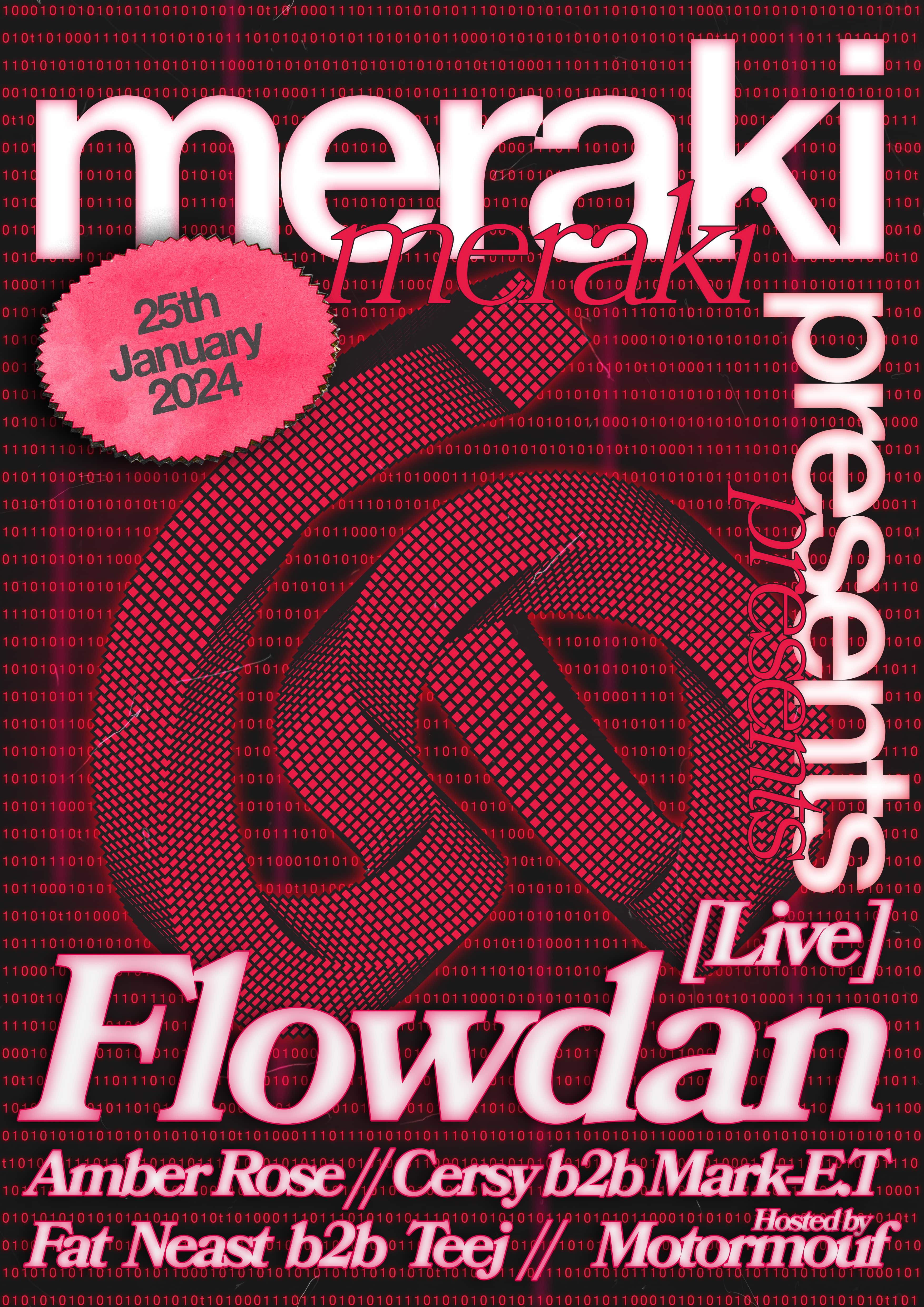 Flowdan (Live) at Meraki, Liverpool