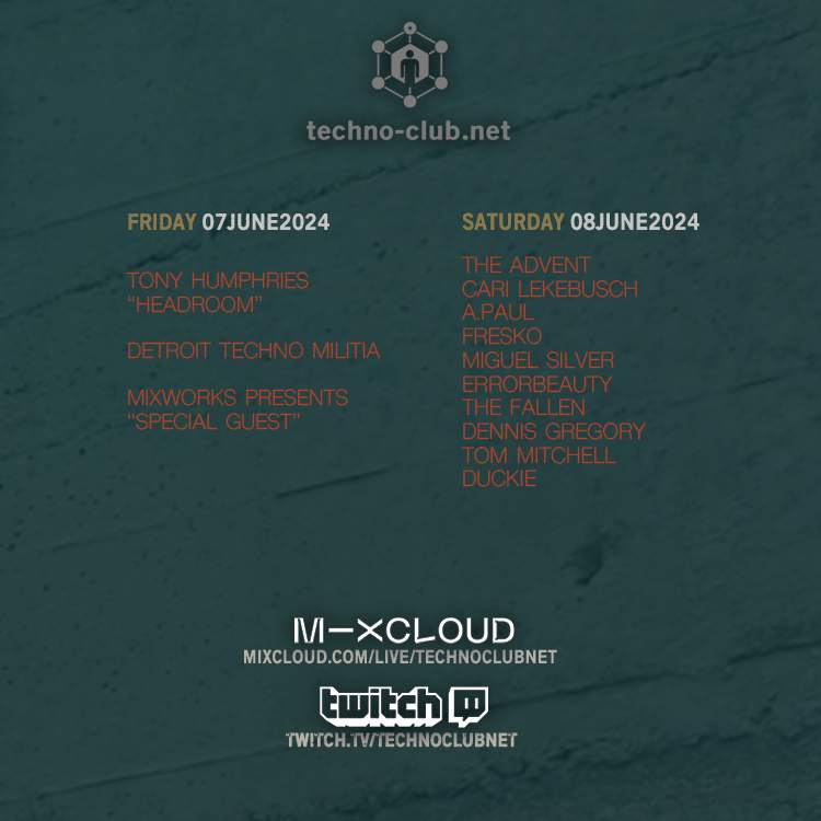 techno-club.net at Livestream, Streamland