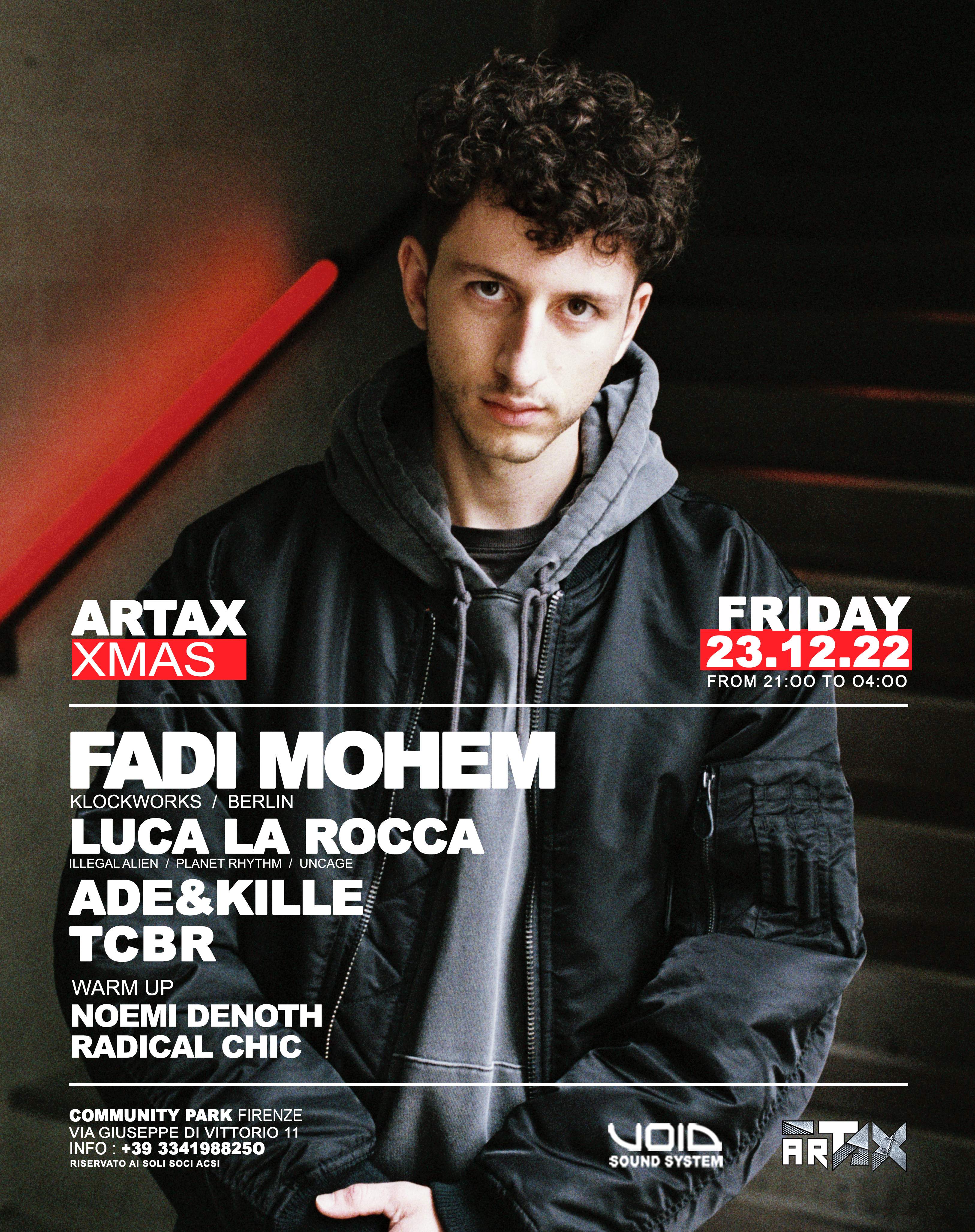 ARTAX XMAS with Fadi Mohem at Community Park APS, Florence