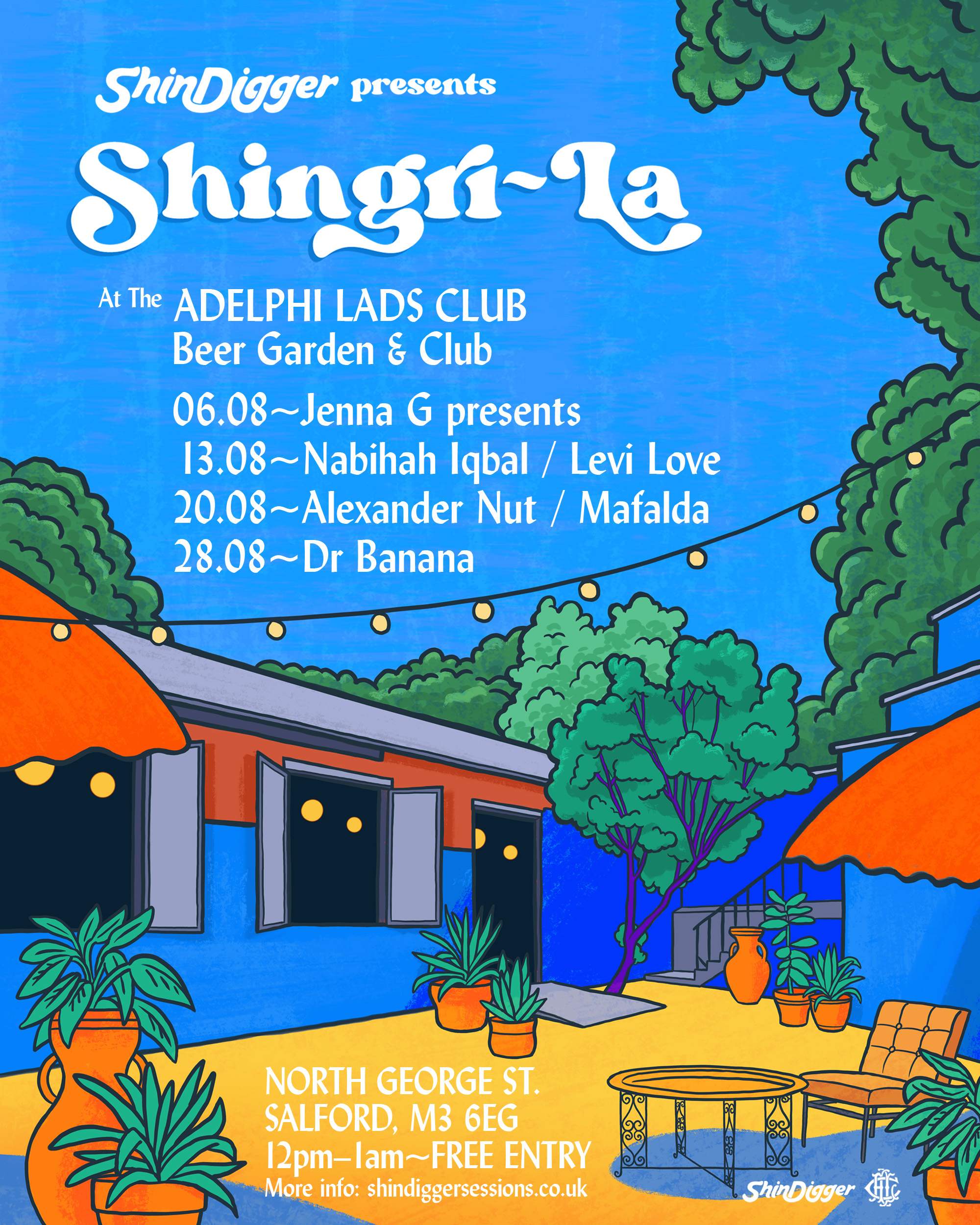 Shingri-La part 3 em Adelphi Lads Club, Manchester