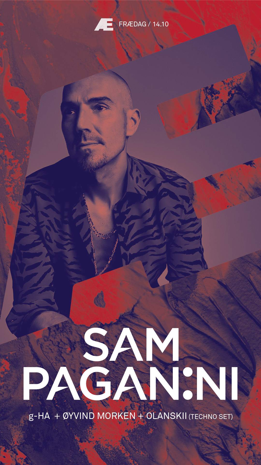 Frædag: Sam Paganini at Jaeger, Oslo