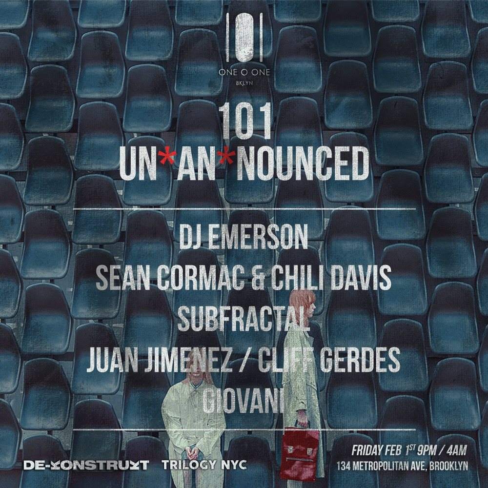 101 - DJ Emerson/ Sean Cormac & Chili Davis/ Subfractial/ Juan Jimenez ...
