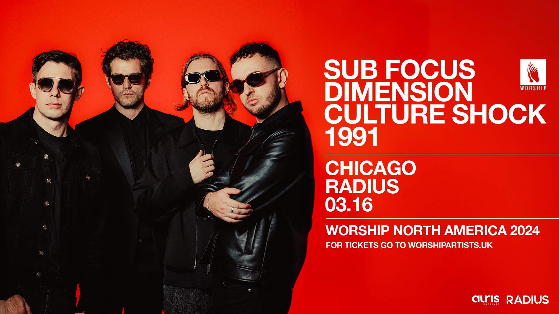 Sub Focus, Dimension, Culture Shock, 1991 at Radius, Chicago
