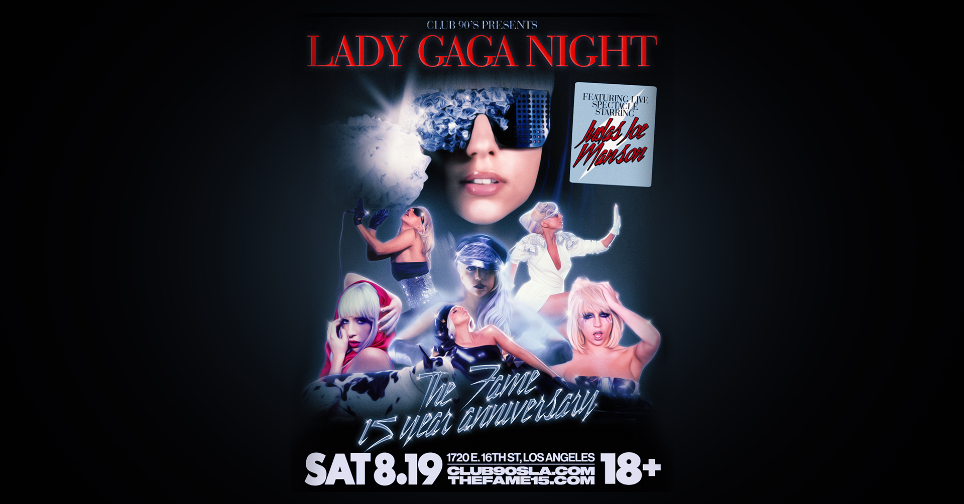 Lady Gaga Night: The Fame 15 Yr. Anniversary at 1720, Los Angeles