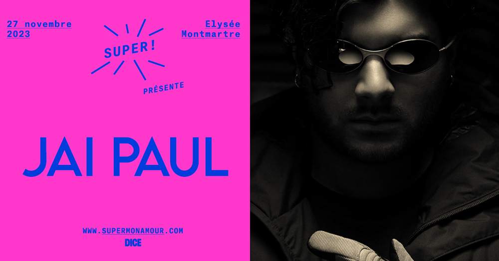 Jai Paul at Elysée Montmartre, Paris