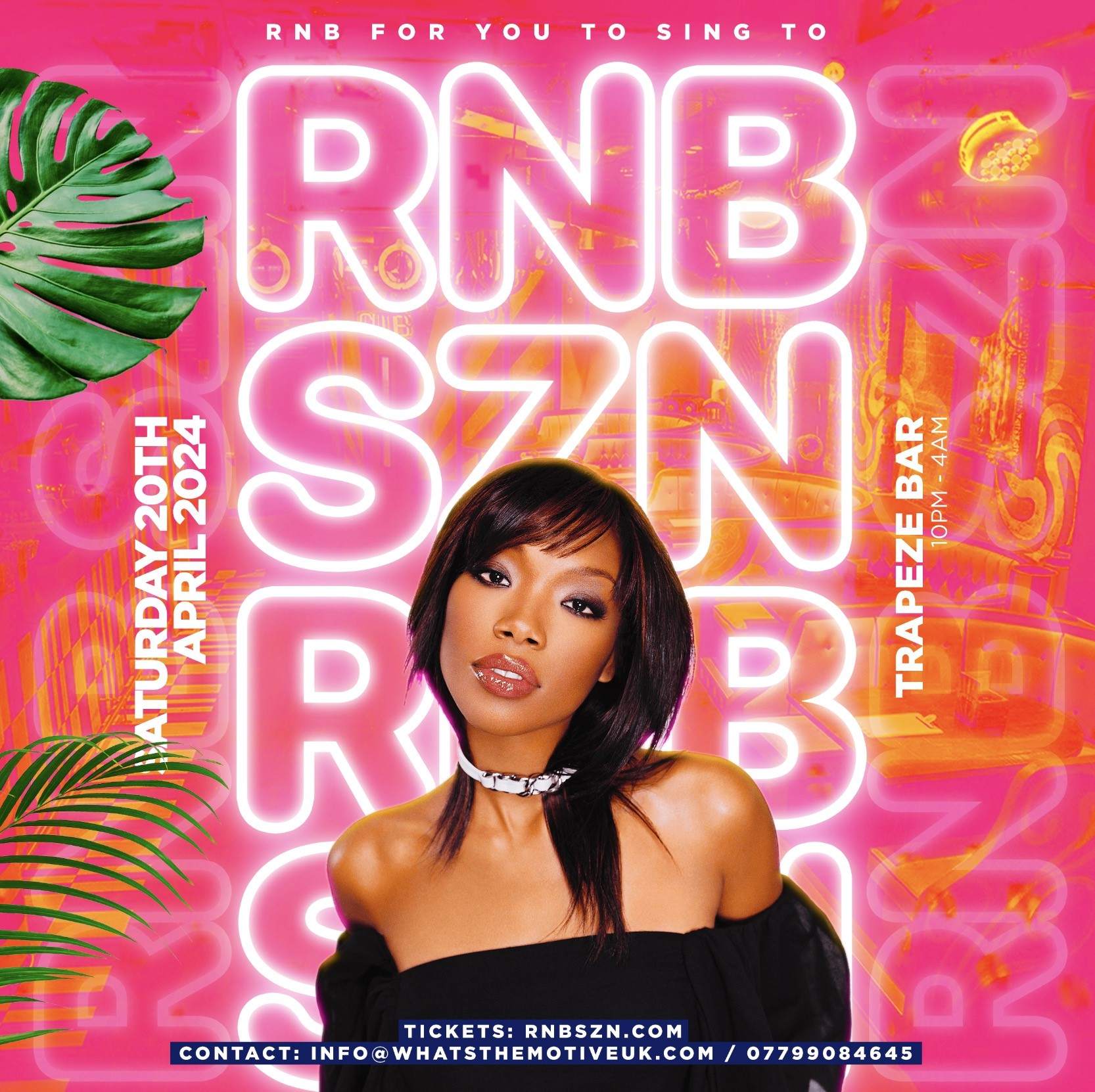 RNB SZN - London's Biggest RnB Experience at Trapeze Basement, London