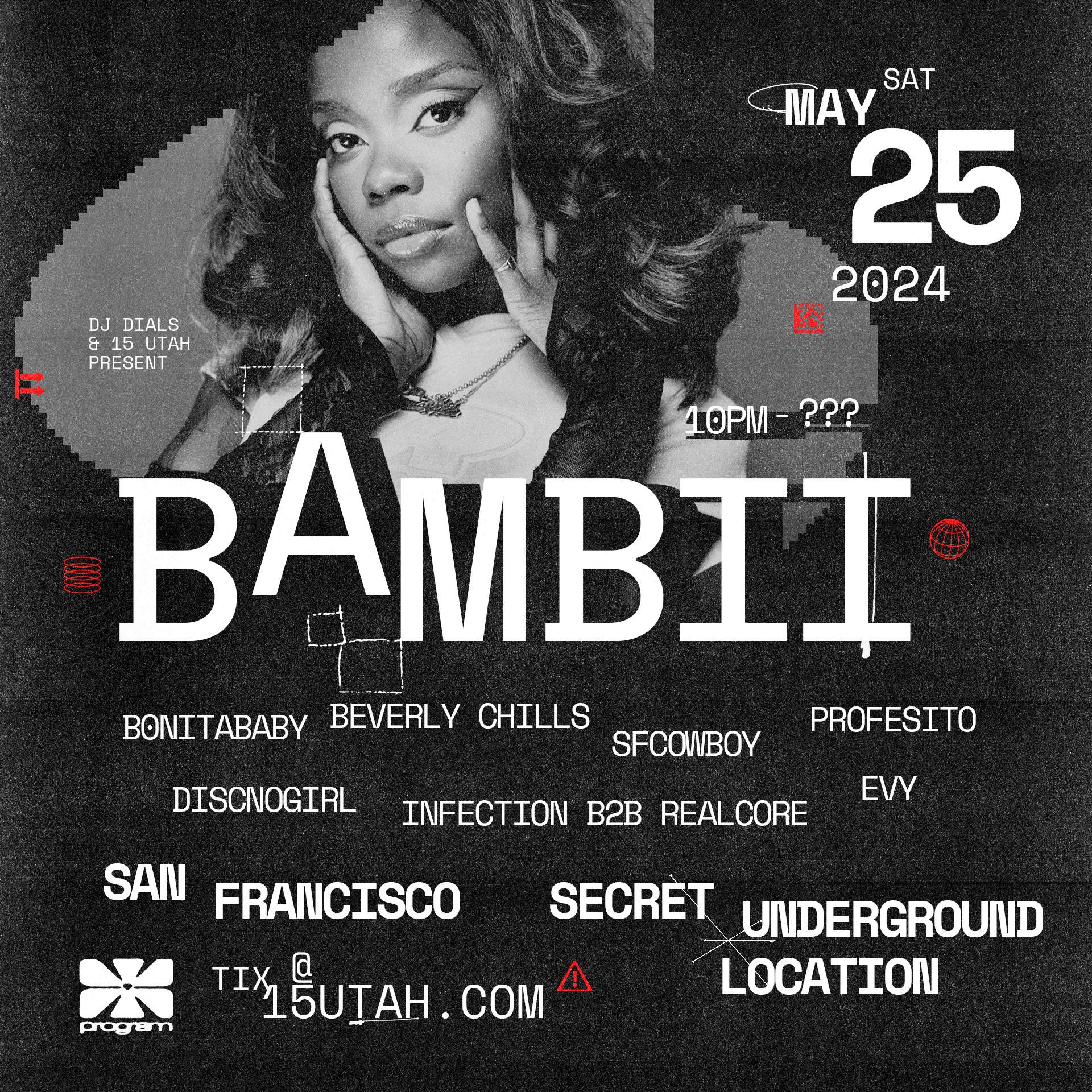 Bambii / Secret Underground at Club Six, San Francisco/Oakland