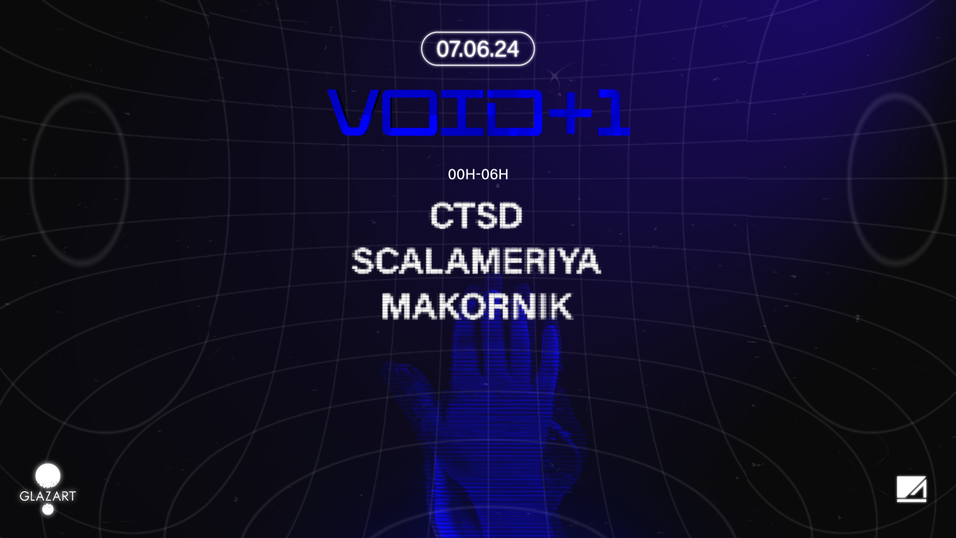 Glazart PRESENTS VOID+1: CTSD, MAKORNIK, Scalameriya at Glazart, Paris