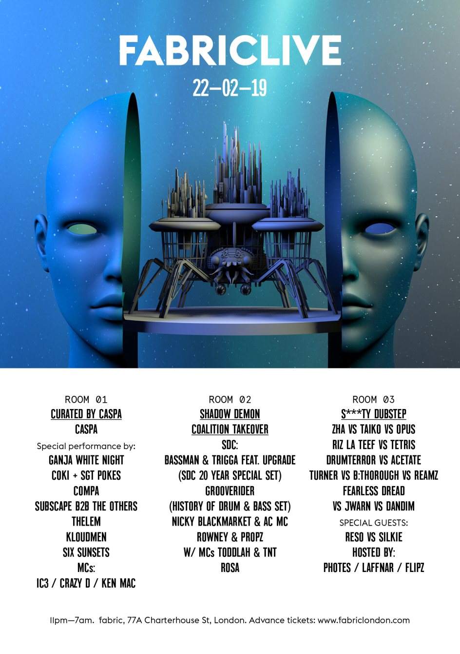 FABRICLIVE: Curated by Caspa, Shadow Demon Coalition & More en fabric ...