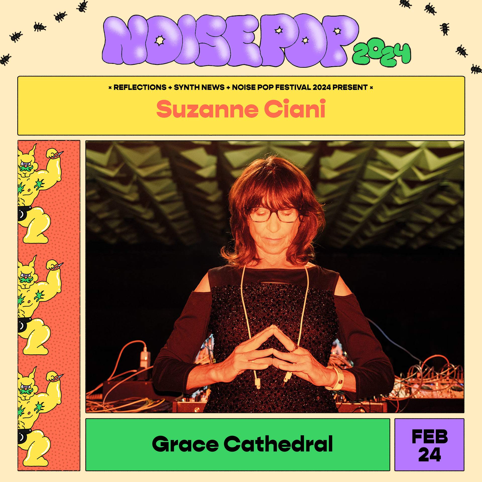 Reflections: Suzanne Ciani 'Particles & Waves' at Grace Cathedral, San ...