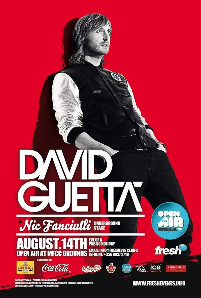 Open Air Special . featuring , David Guetta & Nic Fanciulli at MFCC ...