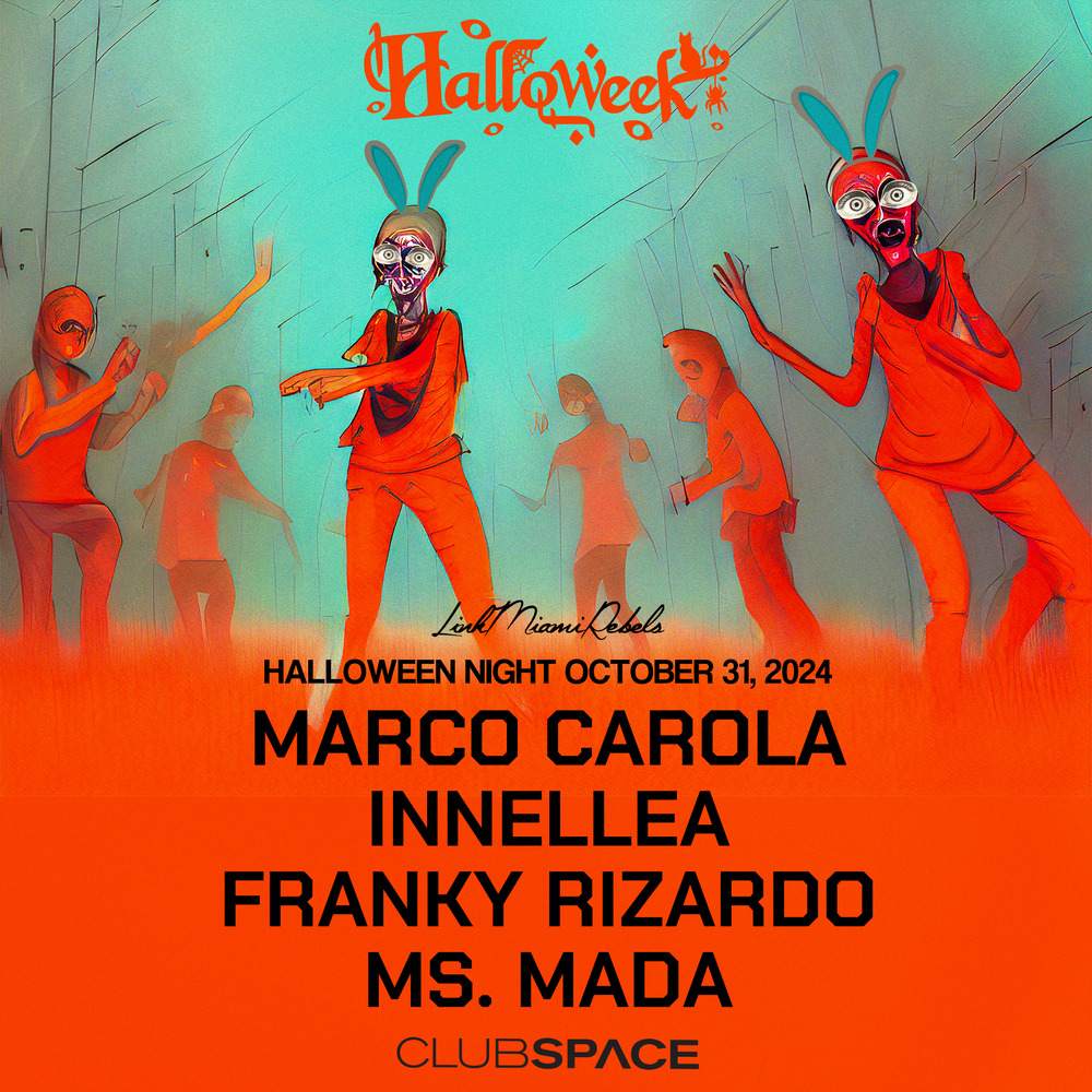 Marco Carola, Innellea & Franky Rizardo (Halloween Night) at Club Space ...
