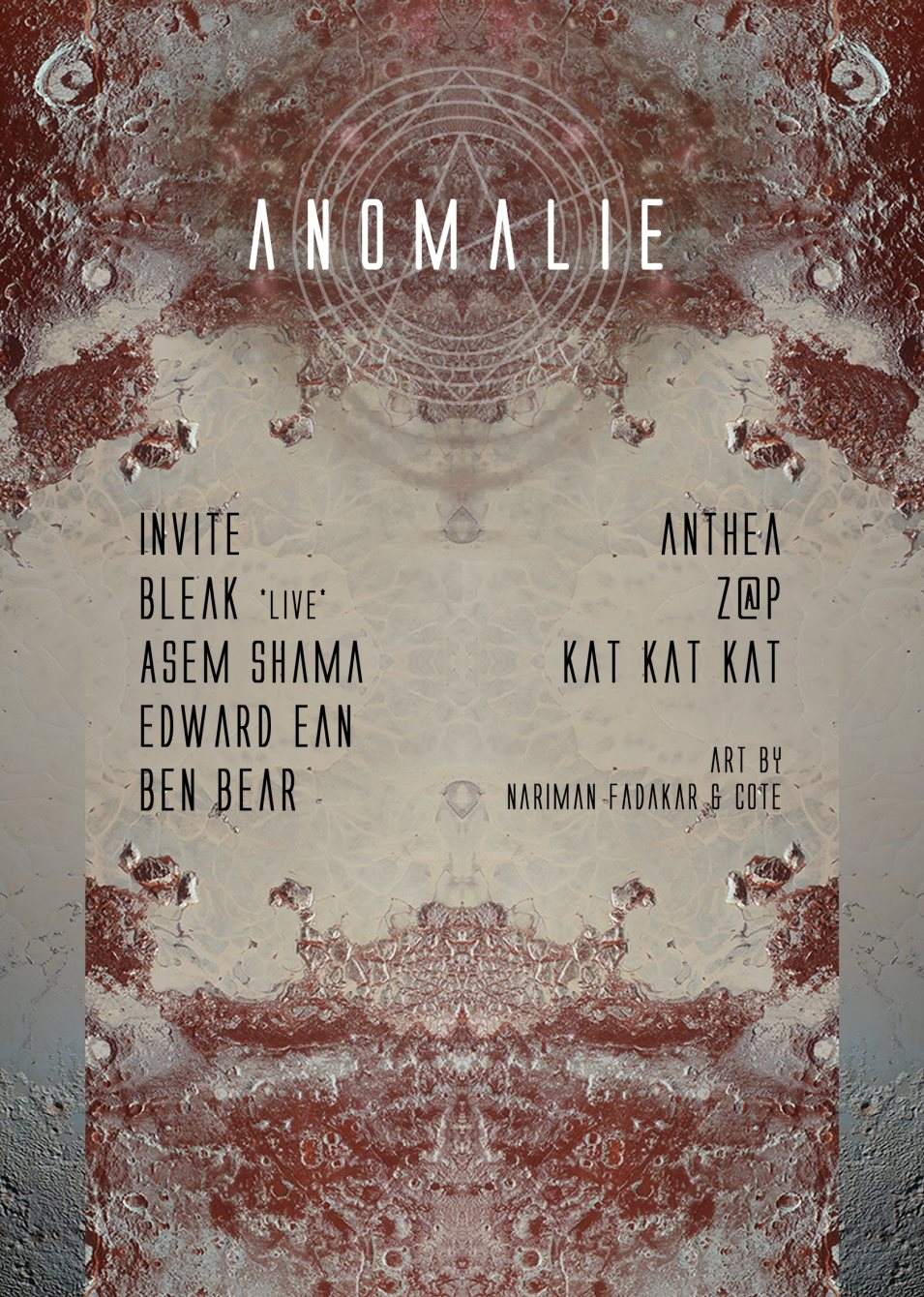 Anomalie´s XXX with Invite & Bleak *Live*... bei DSTRKT (former ...