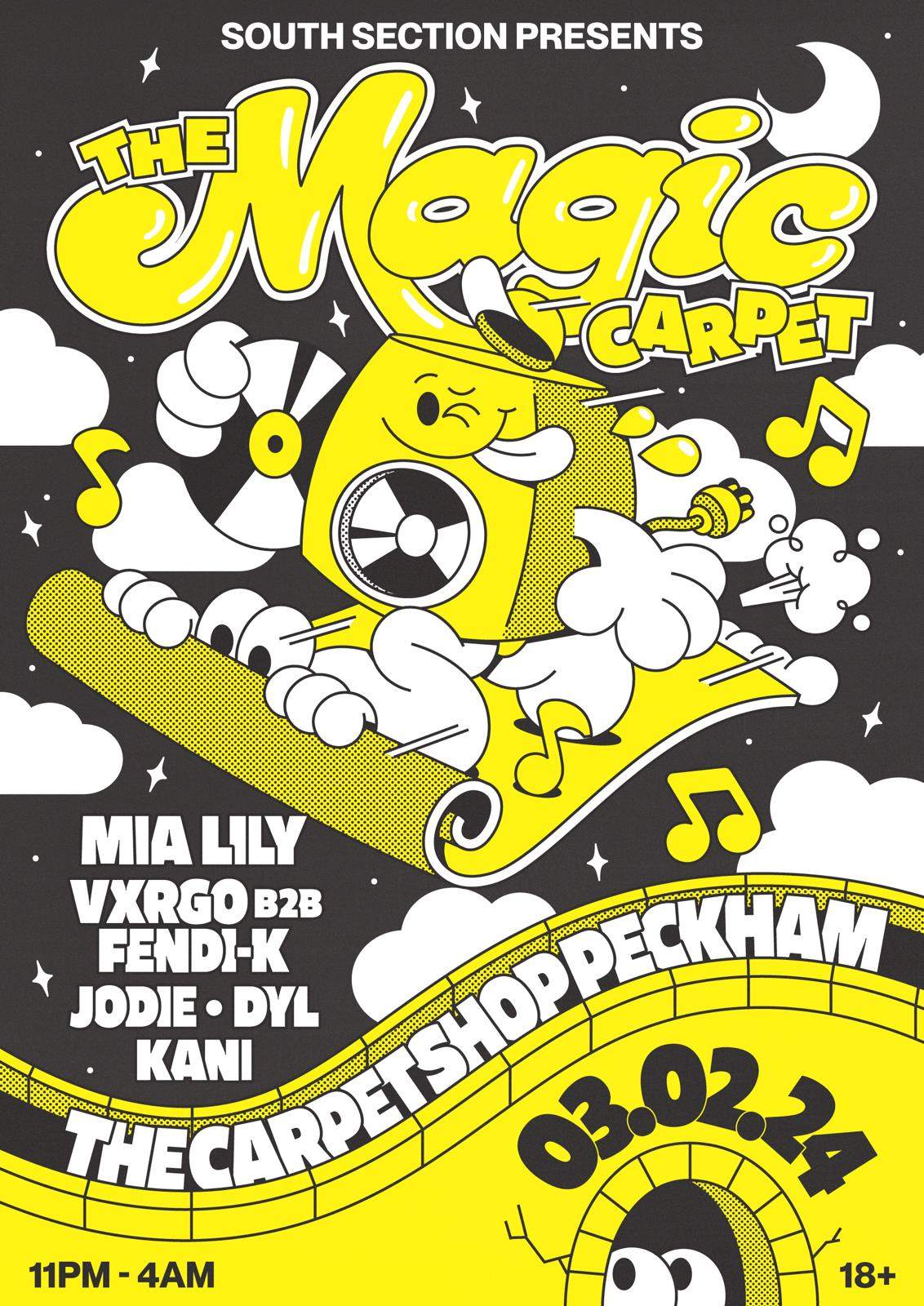 The Magic Carpet at The Carpet Shop, London