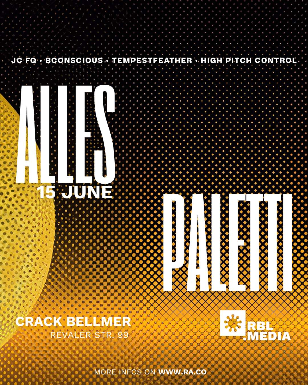 Alles Paletti with JC~FQ, High Pitch Control, Bconscious ...