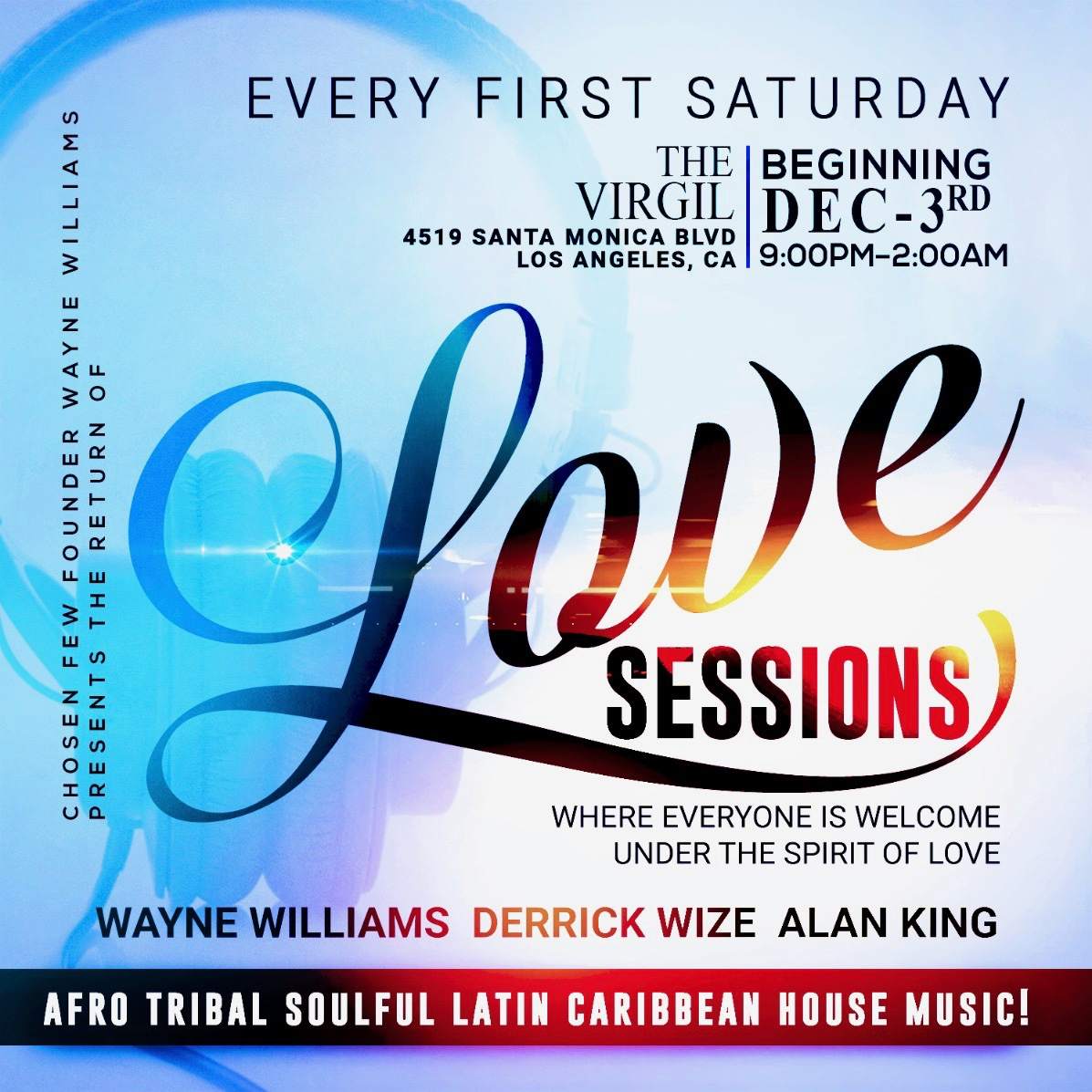 Love Sessions Los Angeles at The Virgil, Los Angeles