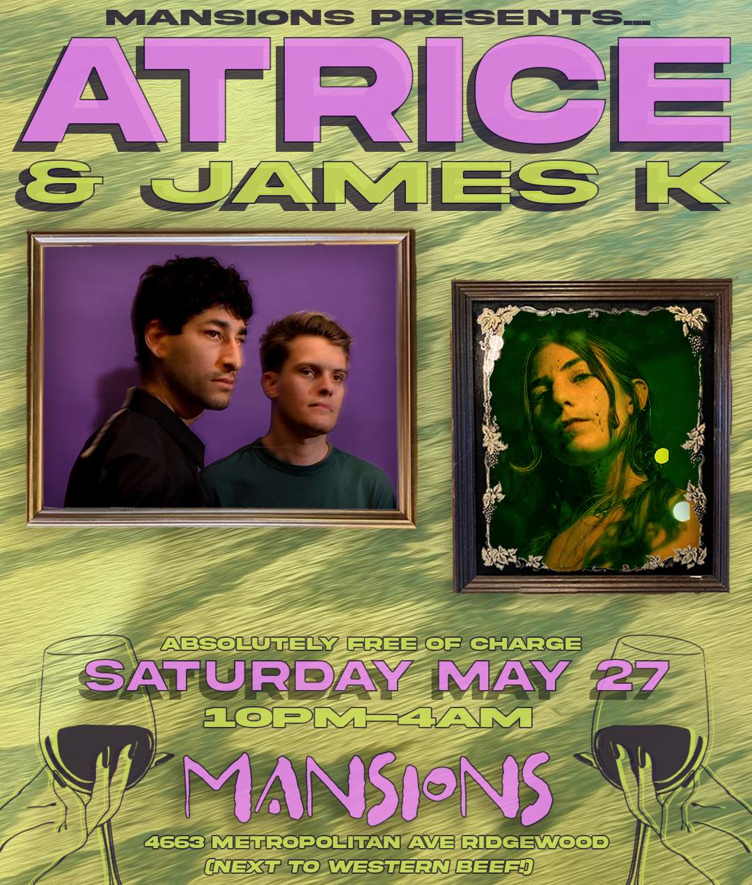 Atrice & James K at Mansions, New York City