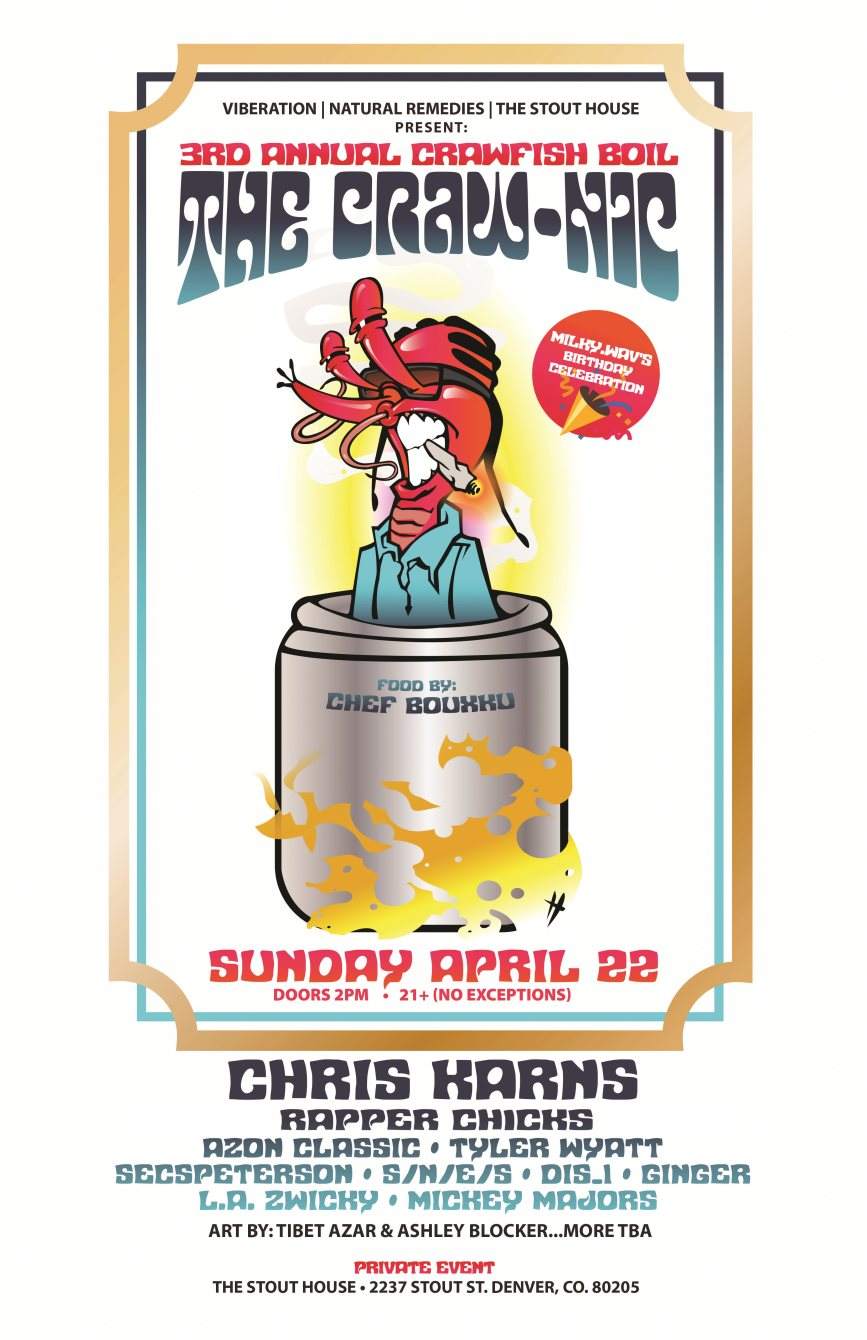 The Crawnic: 420 Edition Feat. Chris Karns, Rapper Chicks, Azon Classic ...