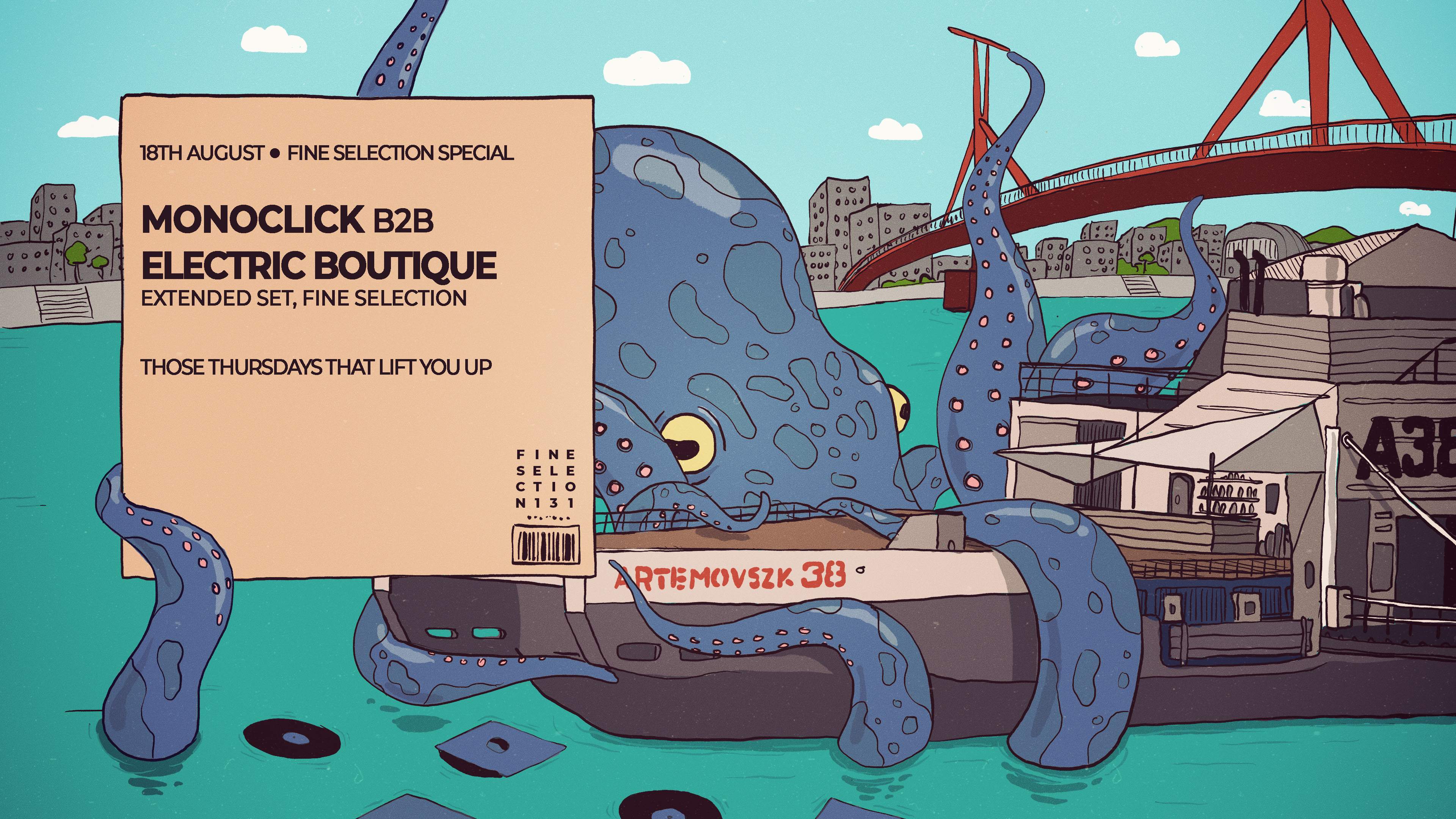 Fine Selection #131 Monoclick b2b Electric Boutique extended set at A38 ...