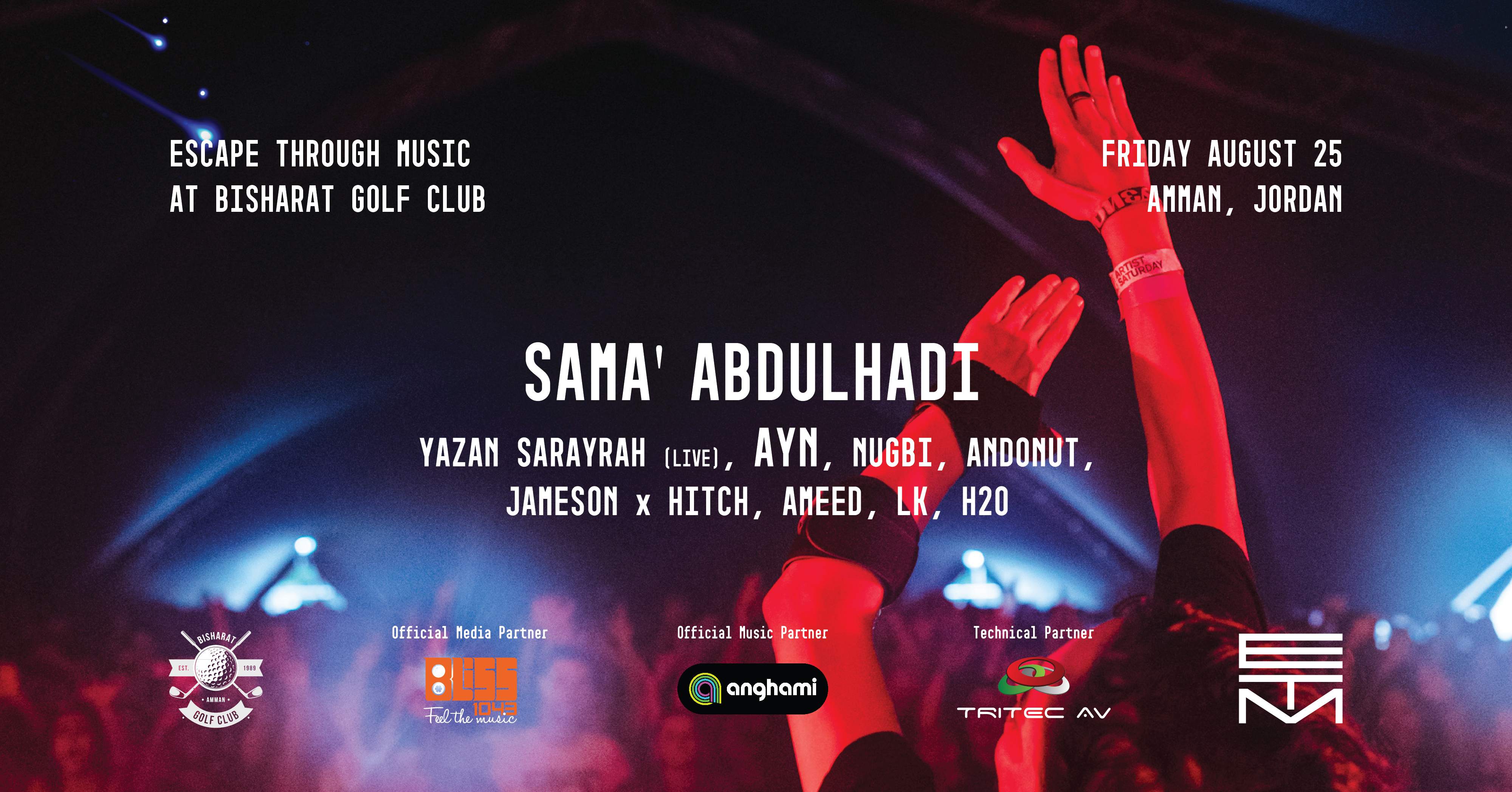 Escape Through Music with Sama' Abdulhadi at Bisharat Golf Club, Jordan
