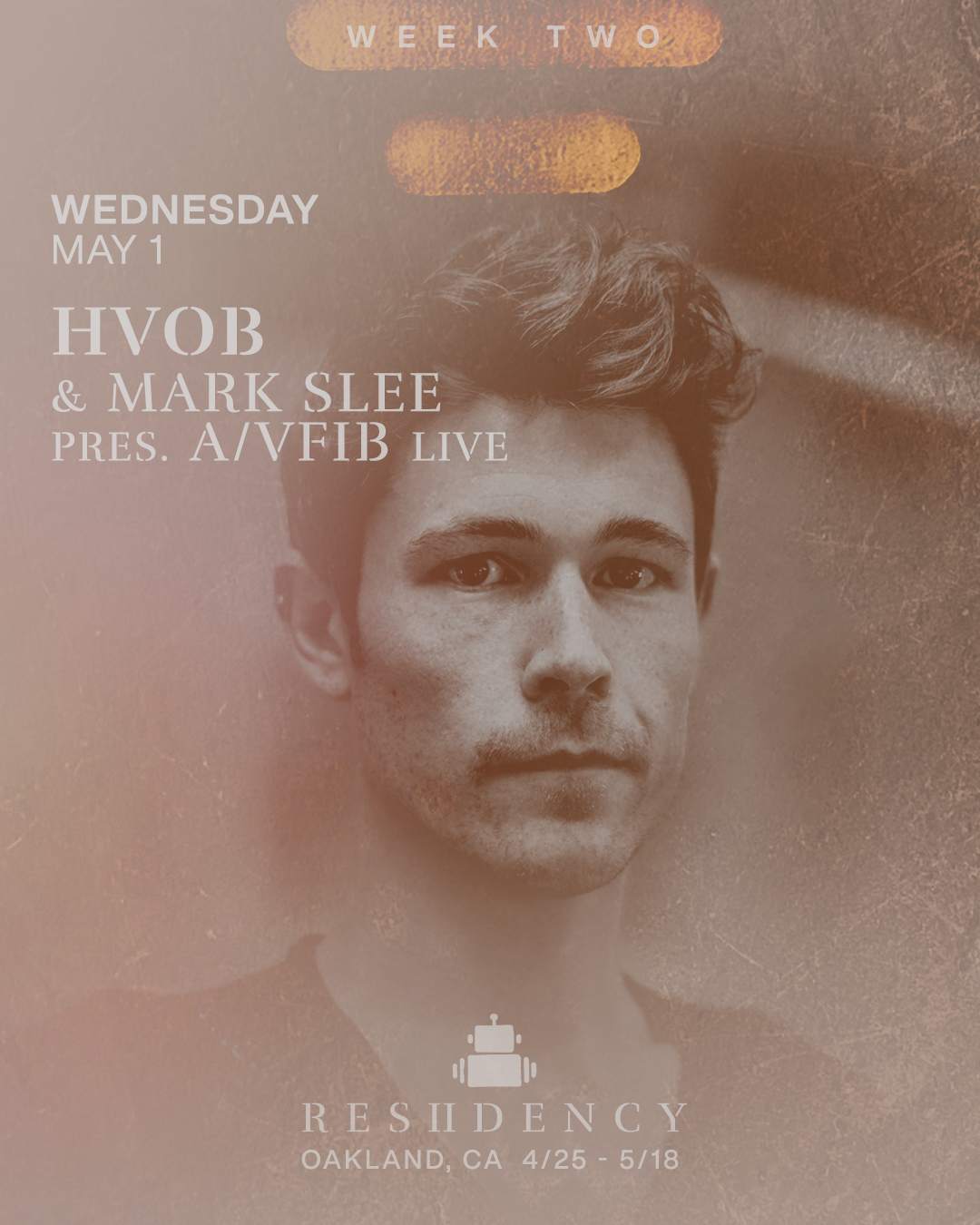 Robot Heart RESIIDENCY - Show 04 - HVOB LIVE - Mark Slee pres A/V LIVE ...
