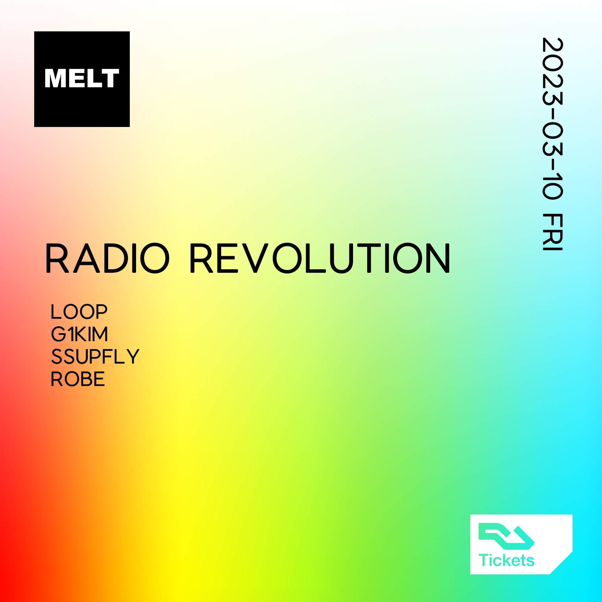 Radio Revolution & LOOP (Chickpea) at Melt, Busan