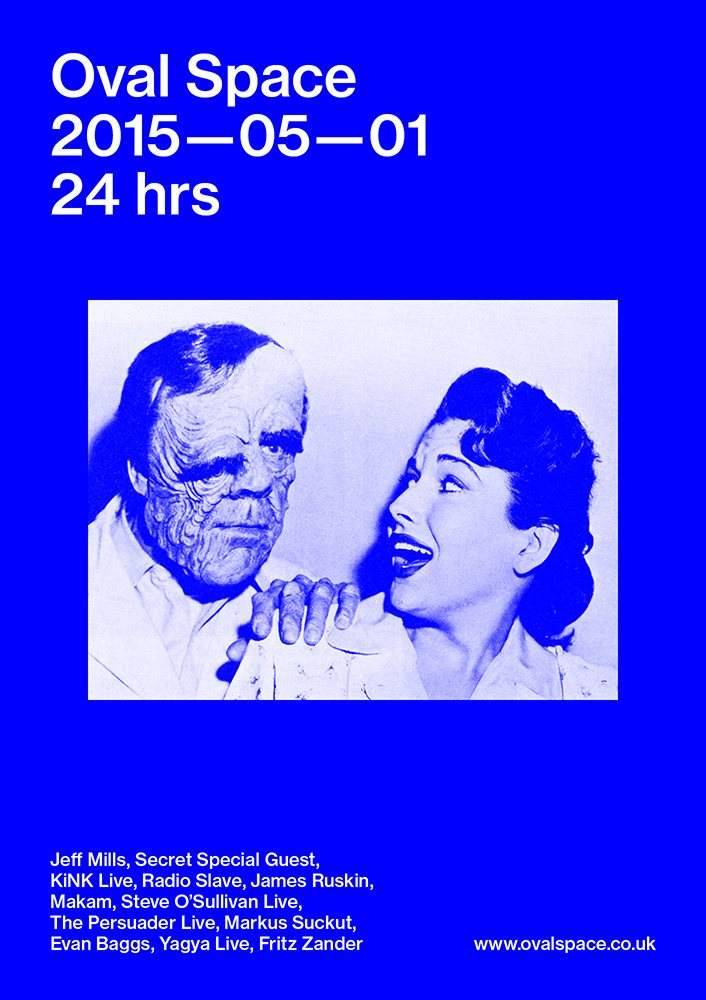 Oval Space Music presents 24hrs with Jeff Mills, Secret Special Guest ...