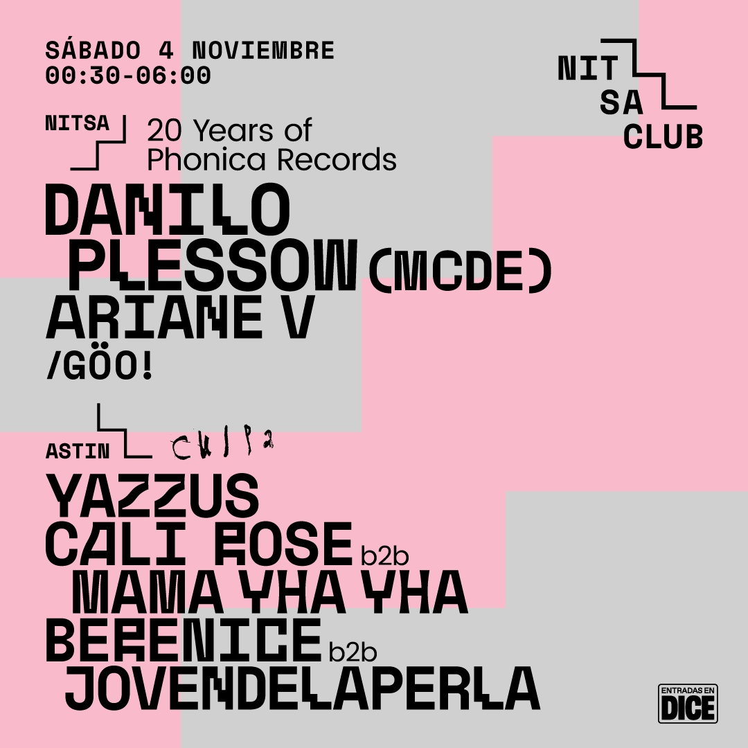 20 Years of Phonica Records: Danilo Plessow (MCDE) / CULPA: Yazzus ...