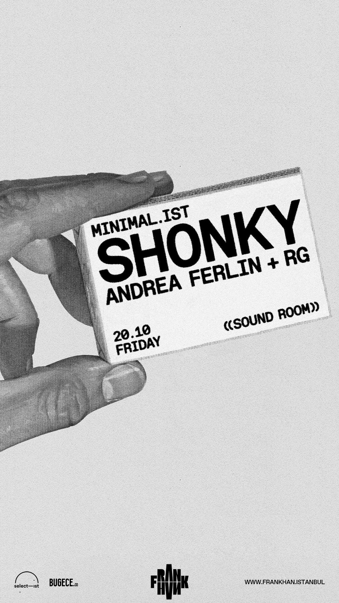 Shonky + Andrea Ferlin + RG at Frankhan, Istanbul
