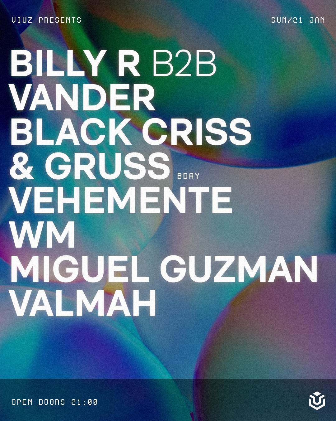 Billy R B2B Vander at Viuz, Medellin