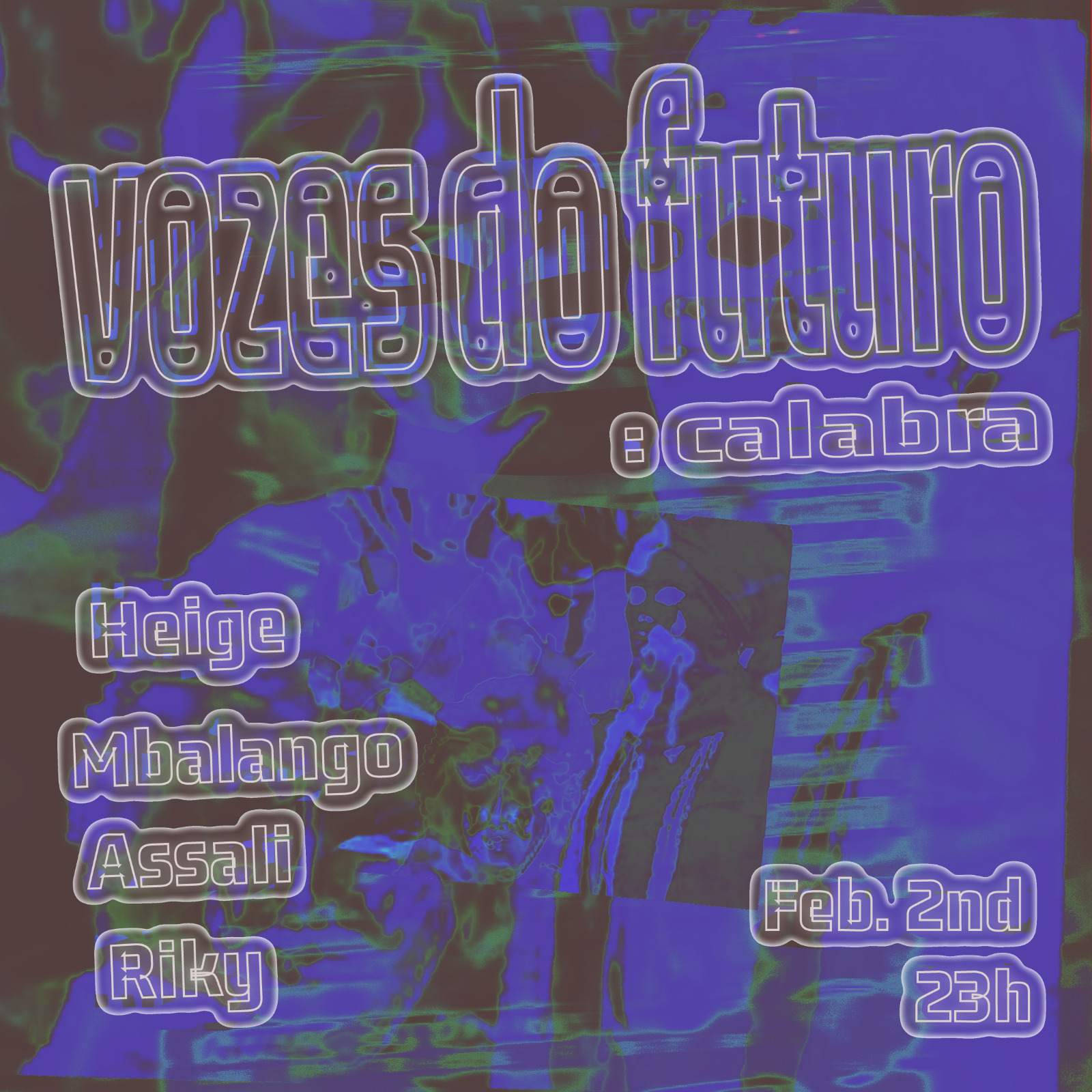 Vozes do Futuro: Heige X Mbalango X Assali X Riky at Arroz Estúdios, Lisbon