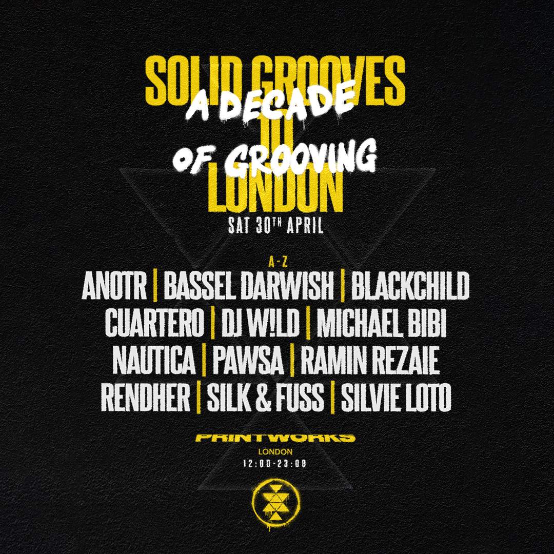 Solid Grooves - A Decade Of Grooving - Part I bij Printworks, London