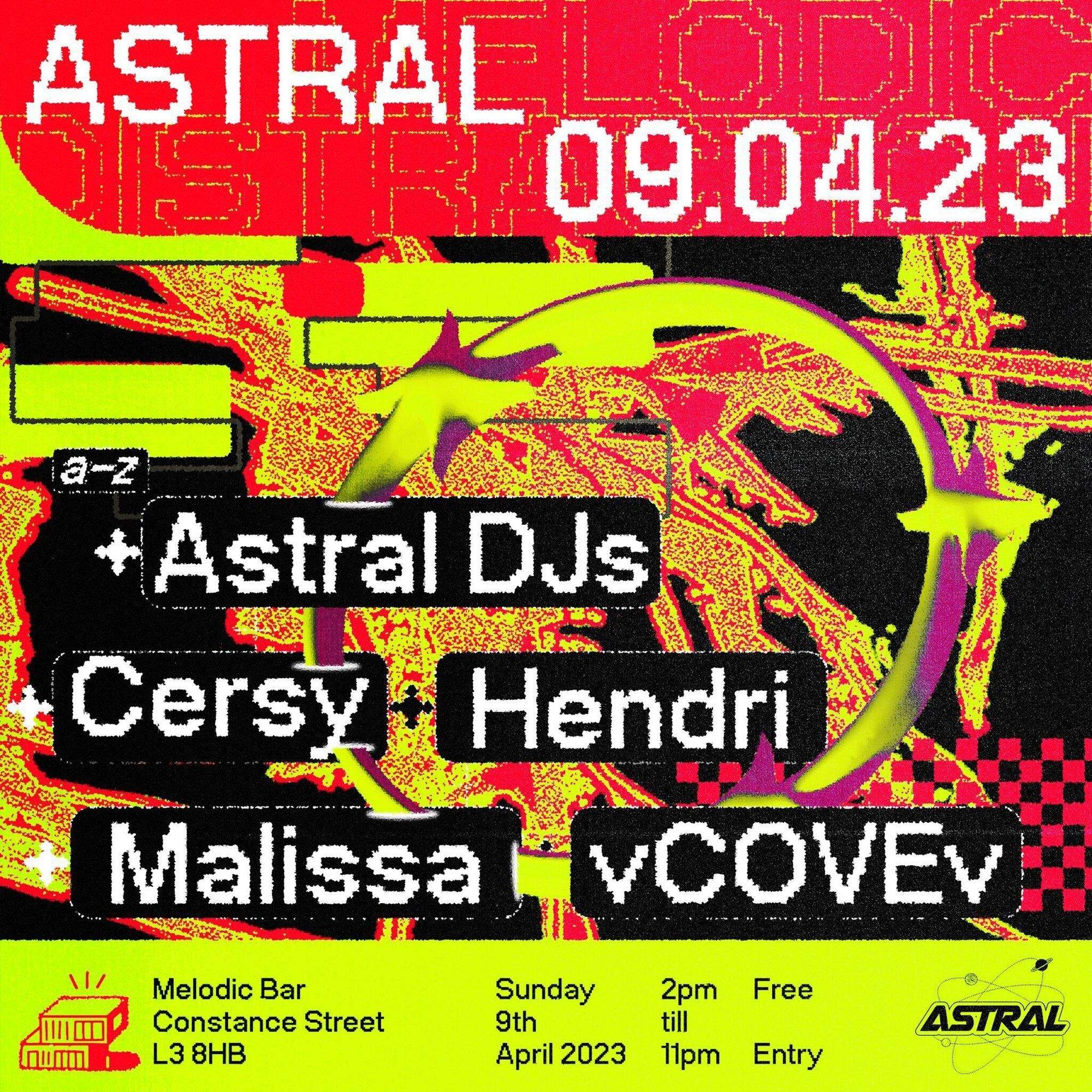 ASTRAL Bank Holiday Day Party at Melodic Bar, Liverpool