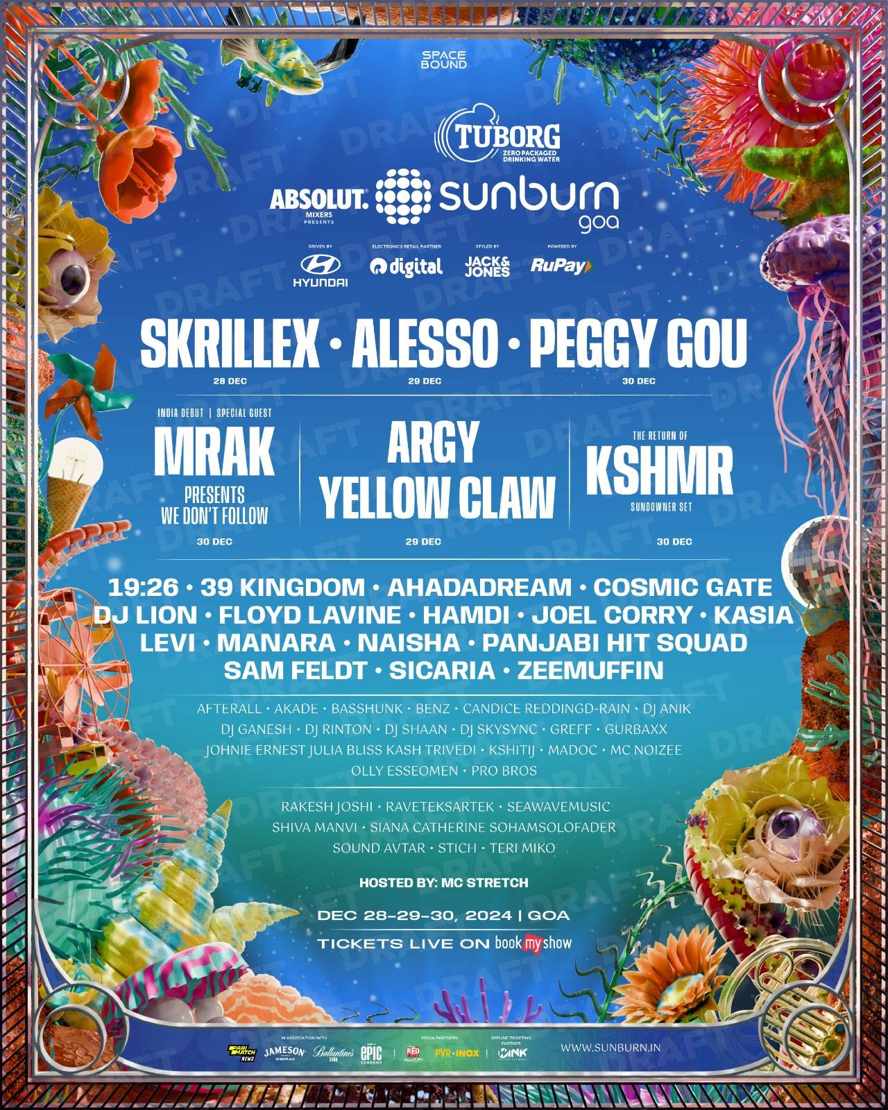 Sunburn Festival at Dhargalim, Goa
