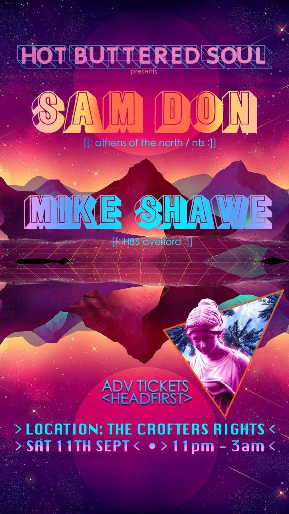 Hot Buttered Soul Sam Don at The Crofters Rights, Bristol