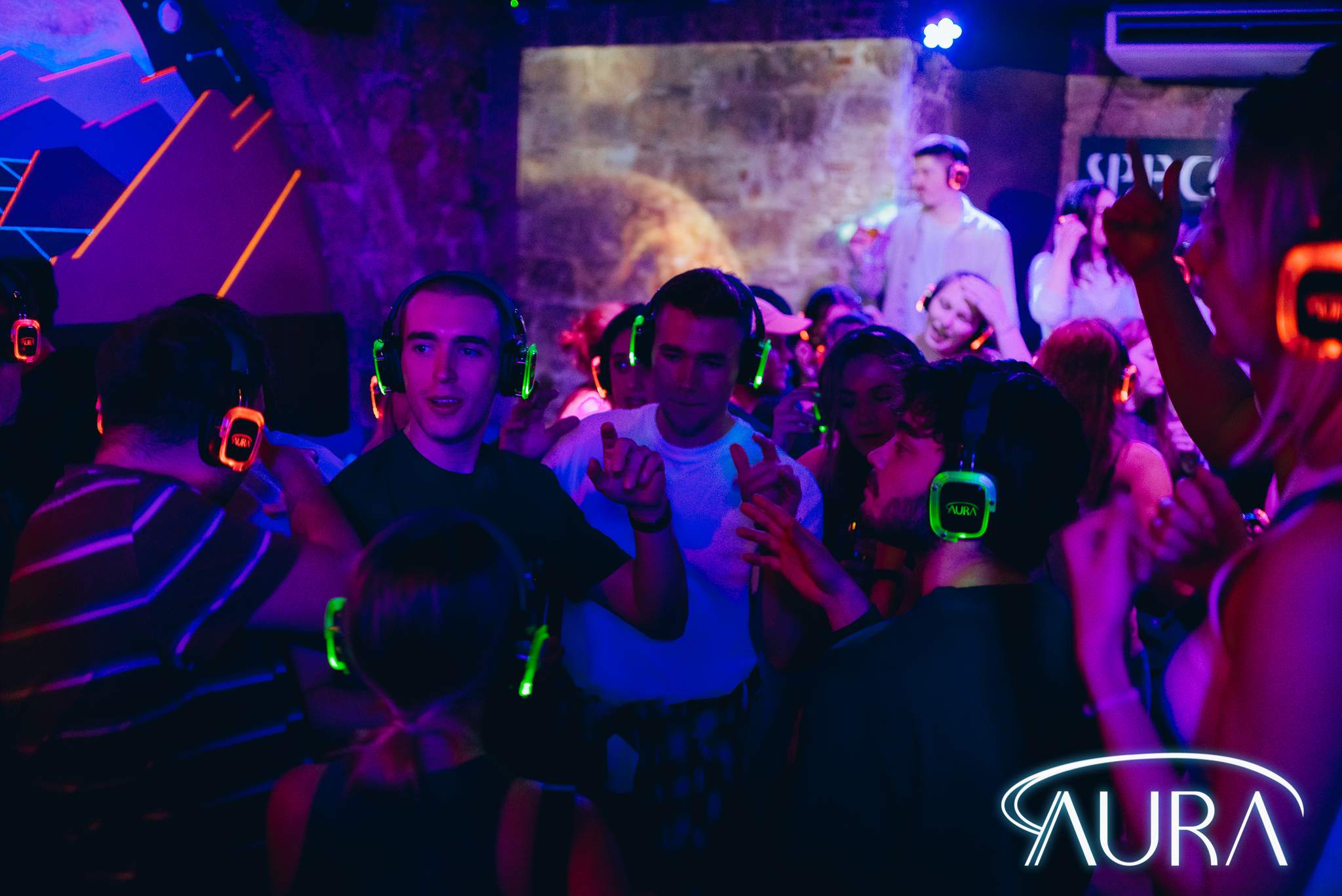 AURA - Silent Disco at Space Cowboy, Barcelona