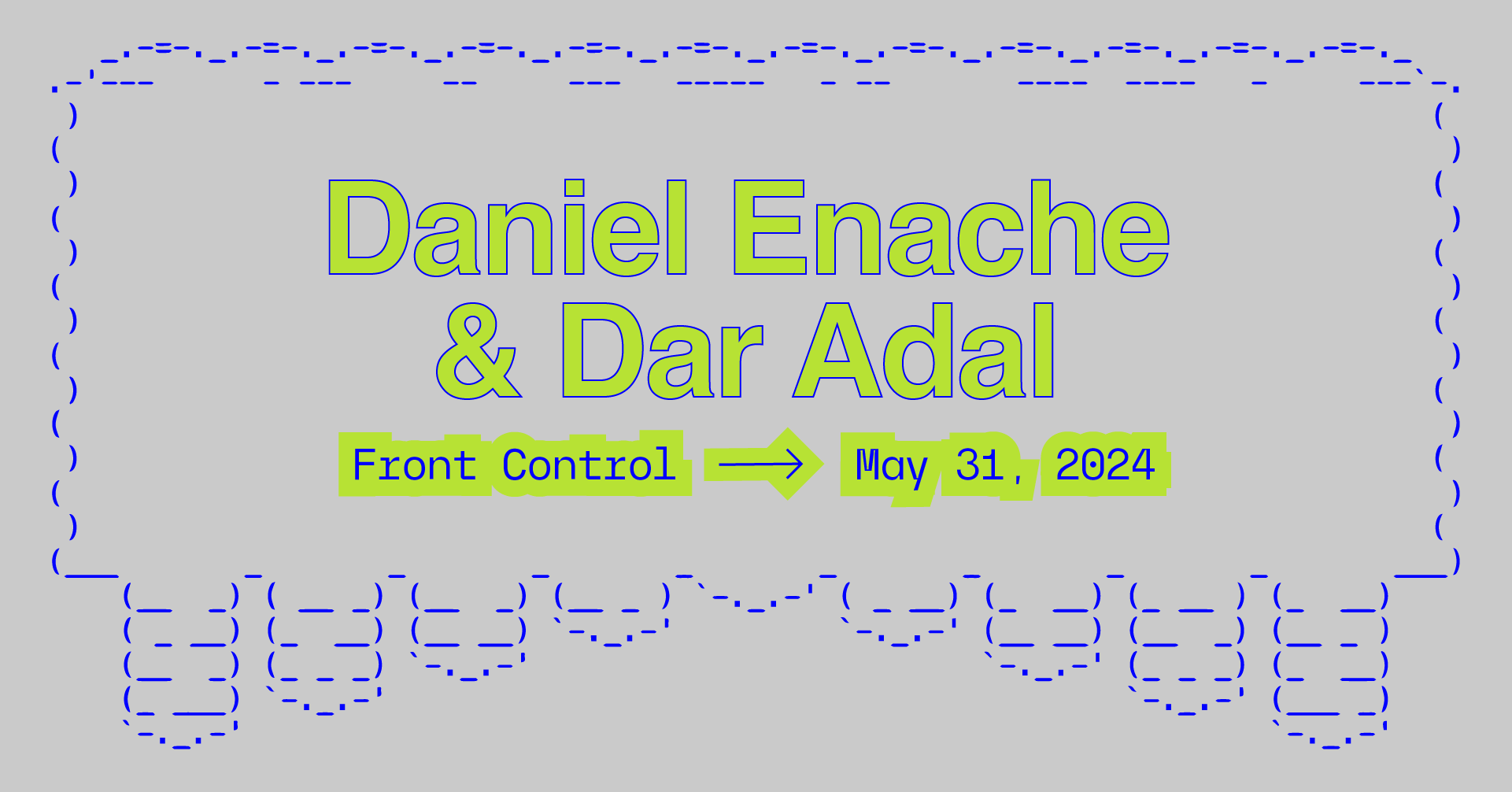 Front Control with Daniel Enache & Dar Adal at control, Bucharest