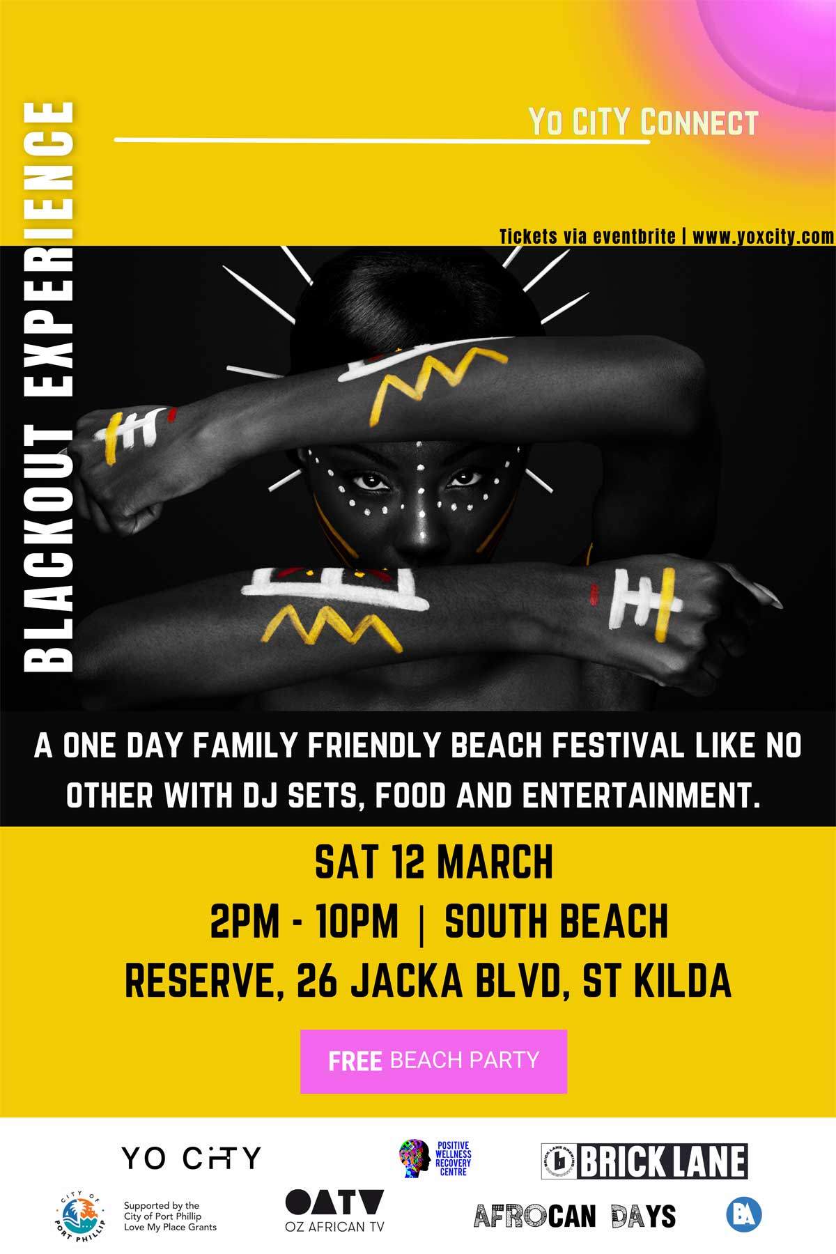 BLACKOUT EXPERIENCE MEETS AFROCAN SUMMER 2022 at South Beach Reserve ...