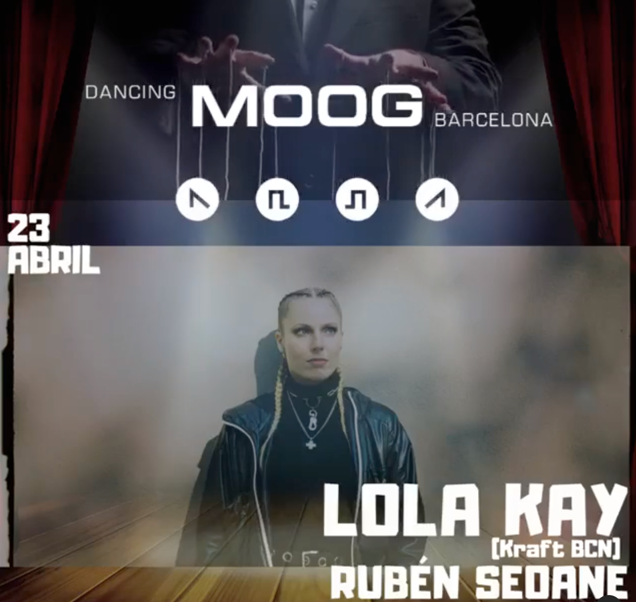 Dancing Moog Presents at Moog Club, Barcelona