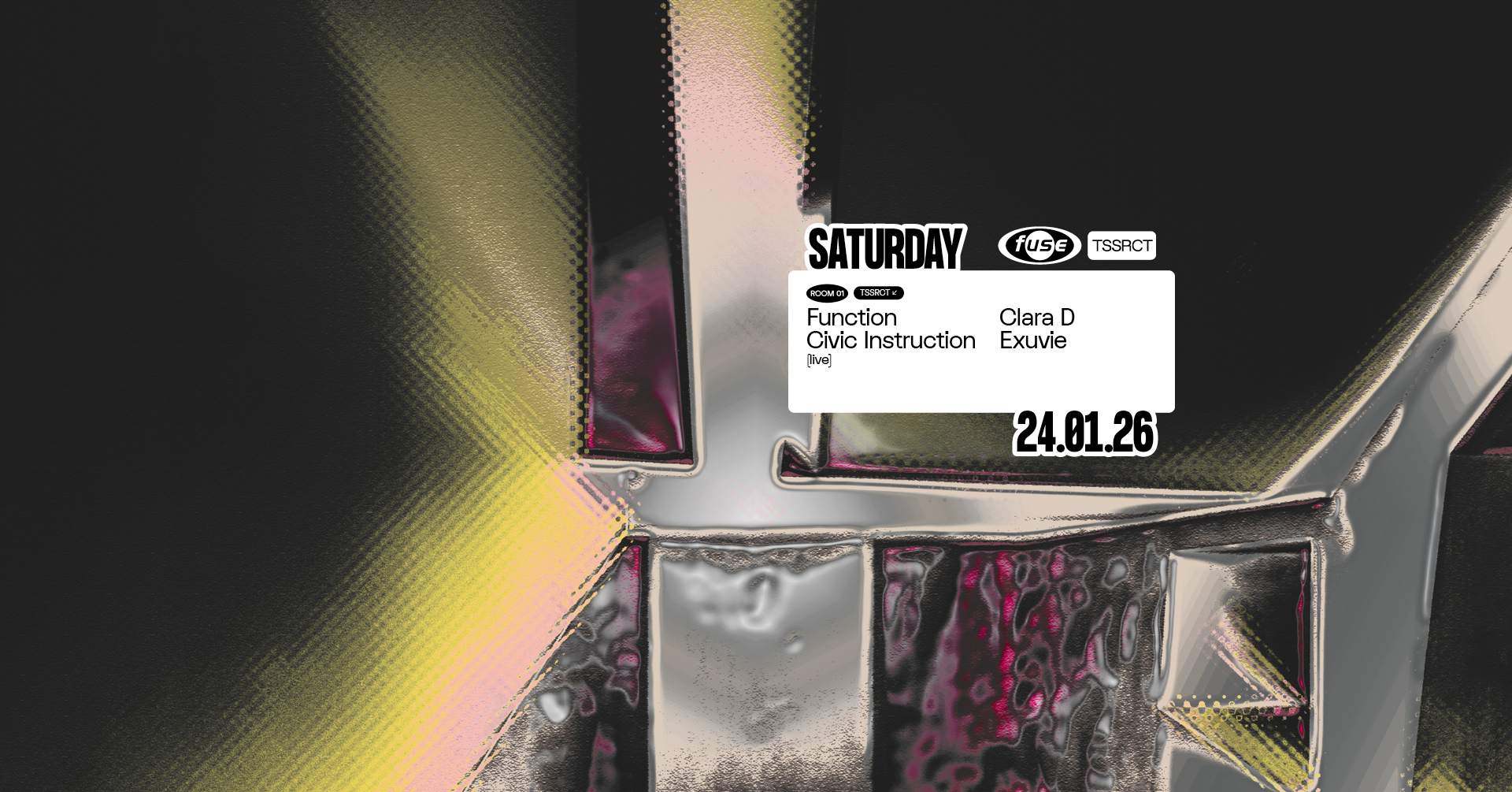 Fuse presents: TSSRCT with Function & Civic Instruction (live) at Fuse ...