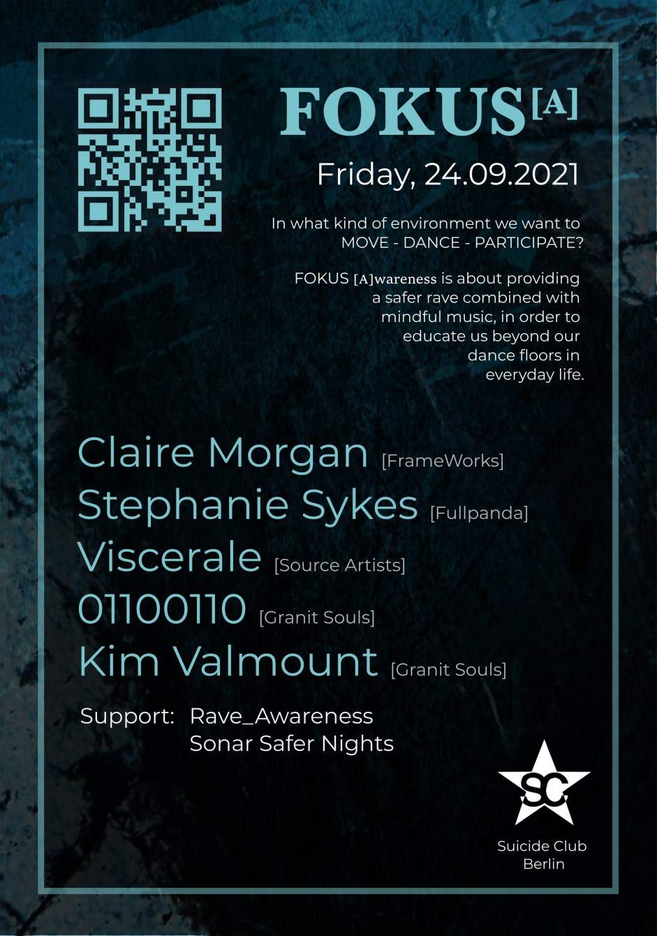 Fokus [A] // Claire Morgan, Stephanie Sykes, Viscerale, Kim Valmount ...