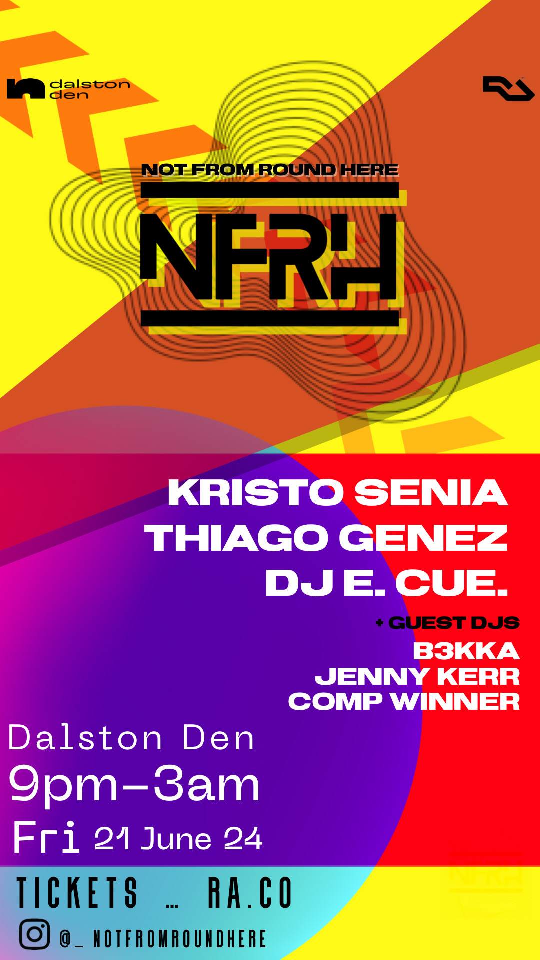 NFRH & Friends present: Summertings en Dalston Den, London · Entradas