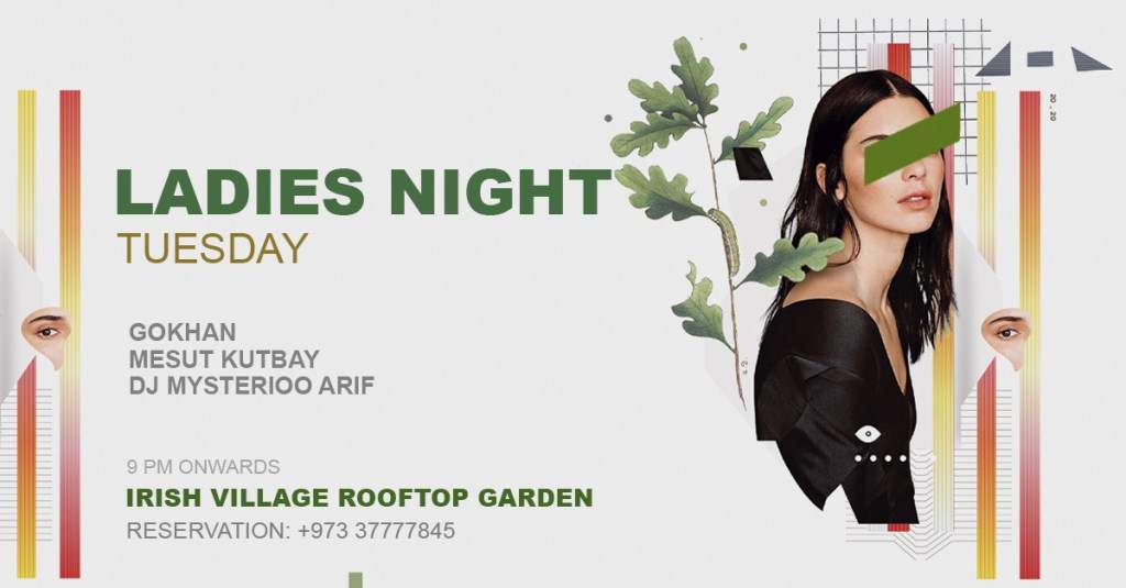 Techno Tuesday Ladies Night at Irish Village Rooftop Garden a Irish ...